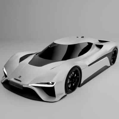 Nio EP9 2017 - 3D Model by BILAL AHMAD