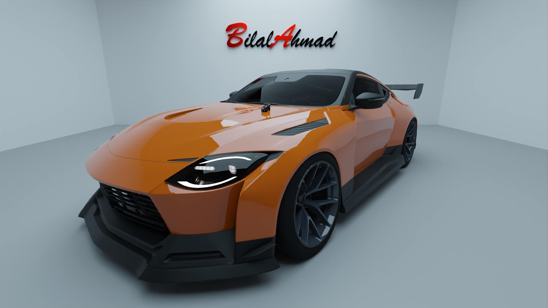Nissan 400Z Z35 Modified - 3D Model by BILAL AHMAD