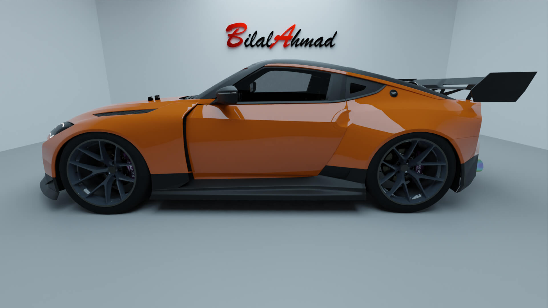 Nissan 400Z Z35 Modified - 3D Model by BILAL AHMAD