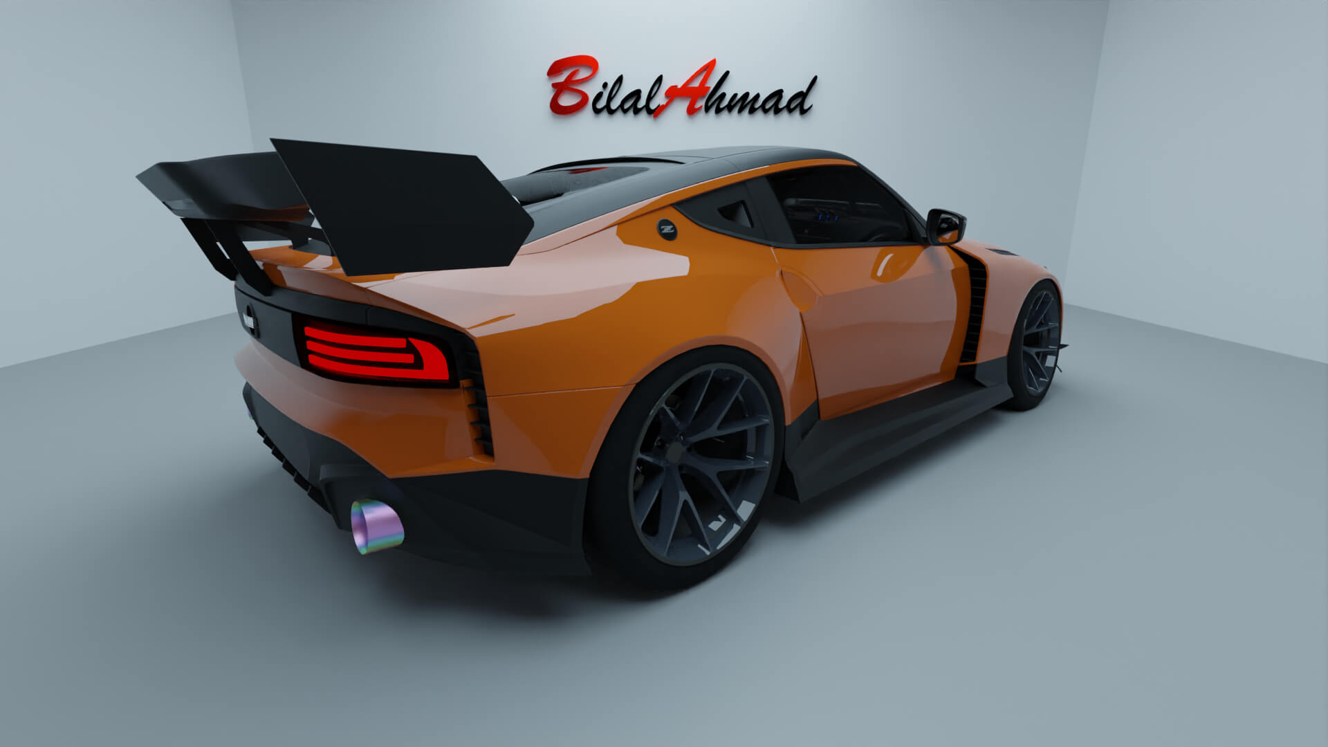 Nissan 400Z Z35 Modified - 3D Model by BILAL AHMAD