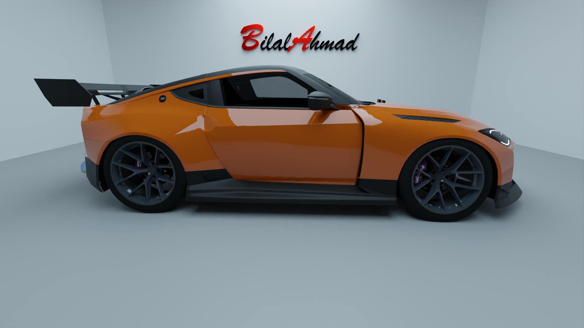 Nissan 400Z Z35 Modified - 3D Model by BILAL AHMAD