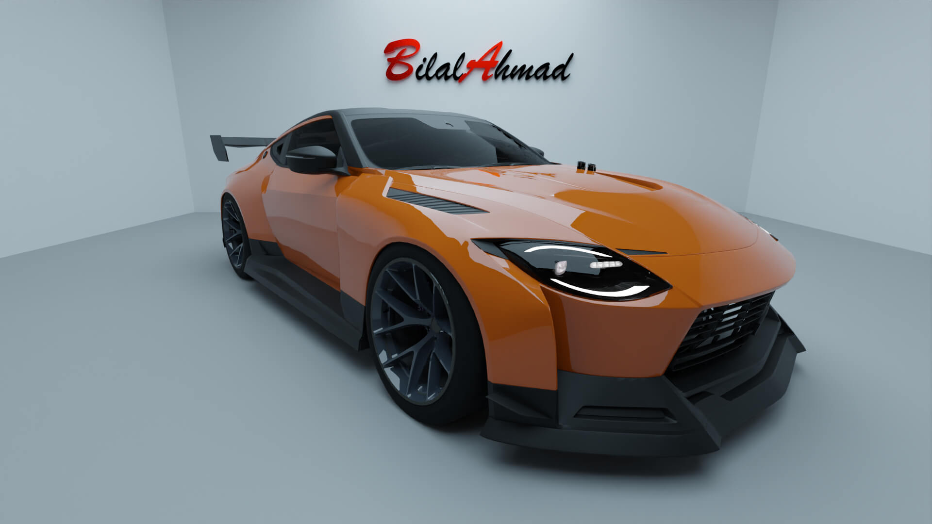 Nissan 400Z Z35 Modified - 3D Model by BILAL AHMAD