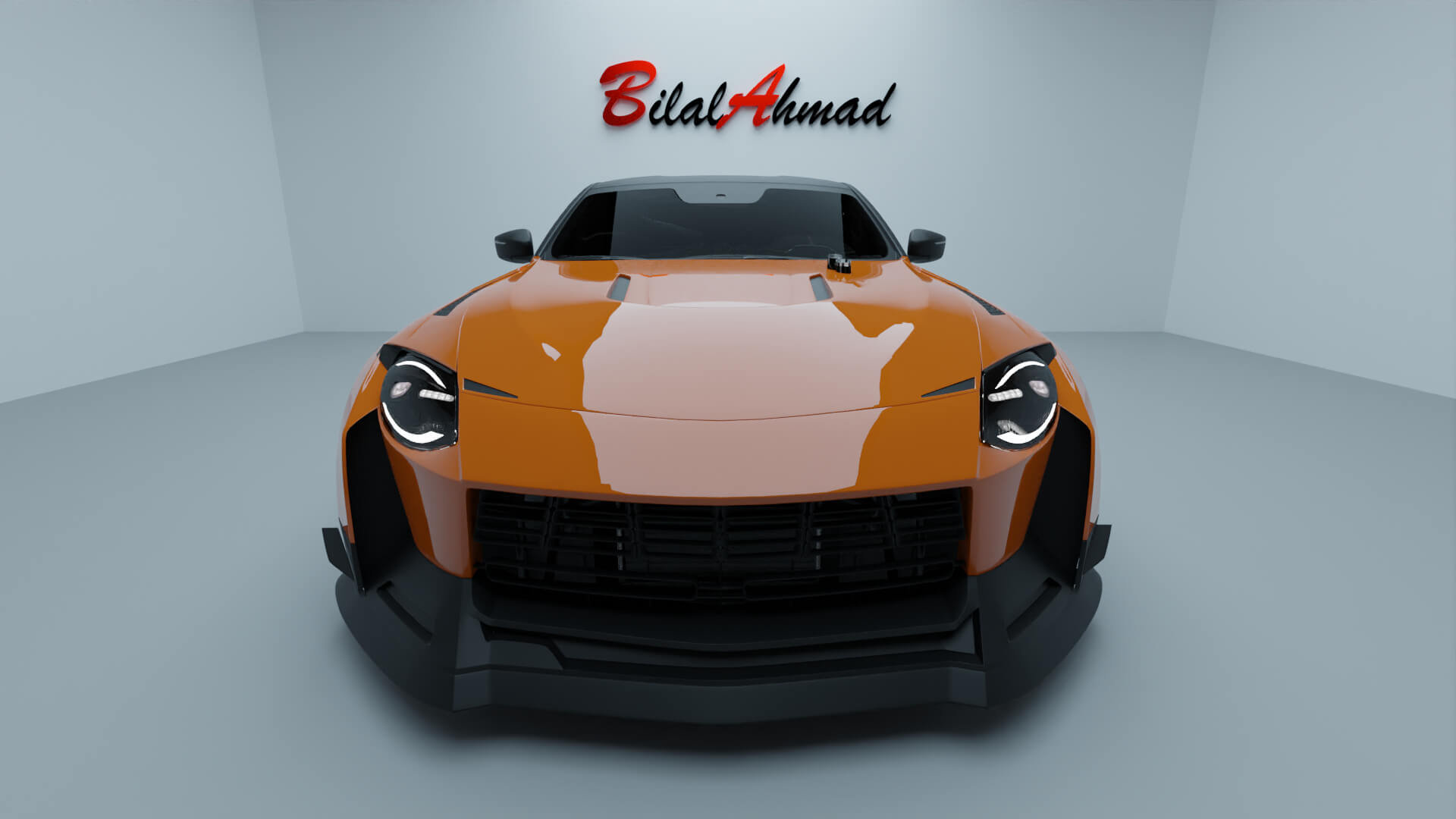 Nissan 400Z Z35 Modified - 3D Model by BILAL AHMAD