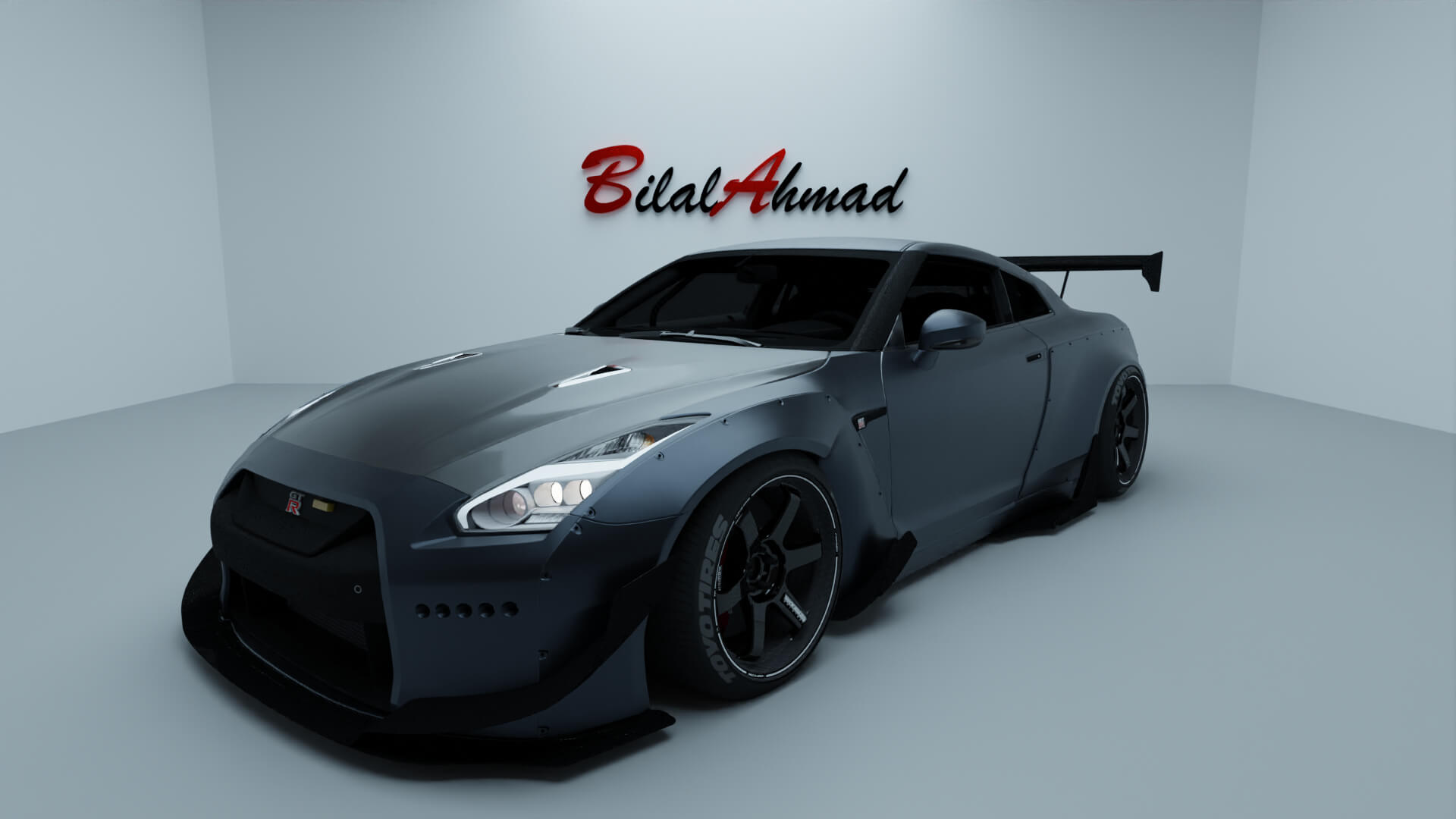 Nissan Rocket Bunny Modified - 3D Model by BILAL AHMAD