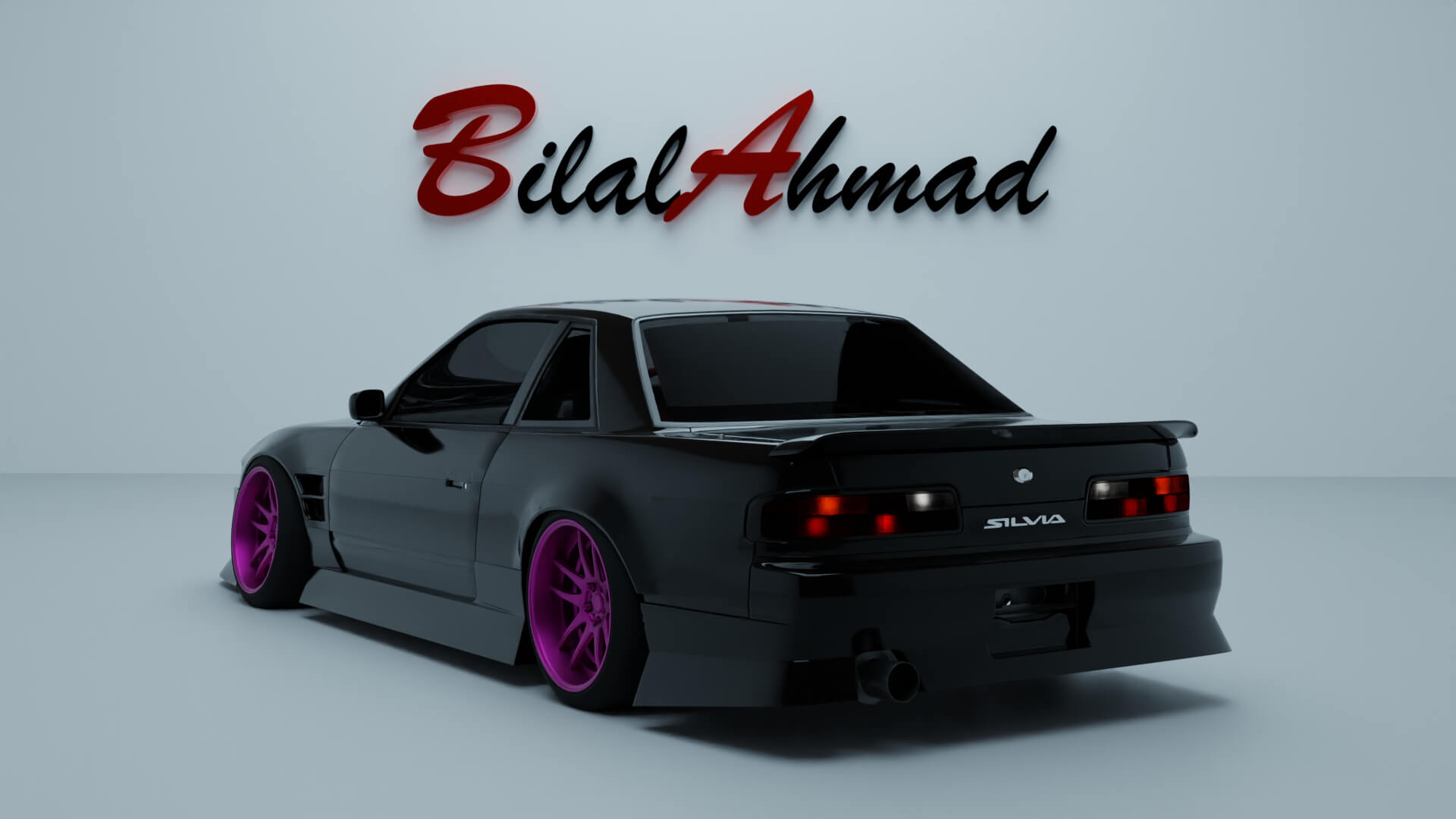 Nissan S13 Racing - 3D Model by BILAL AHMAD