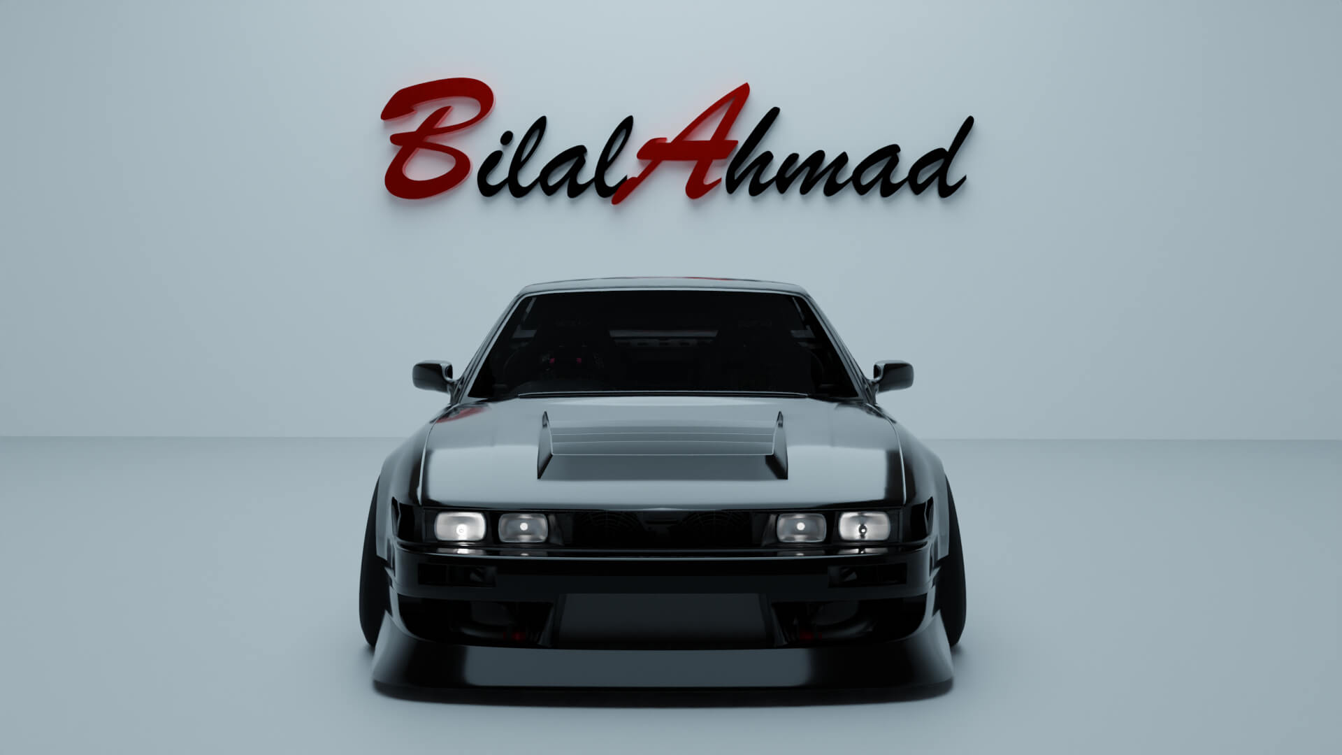 Nissan S13 Racing - 3D Model by BILAL AHMAD