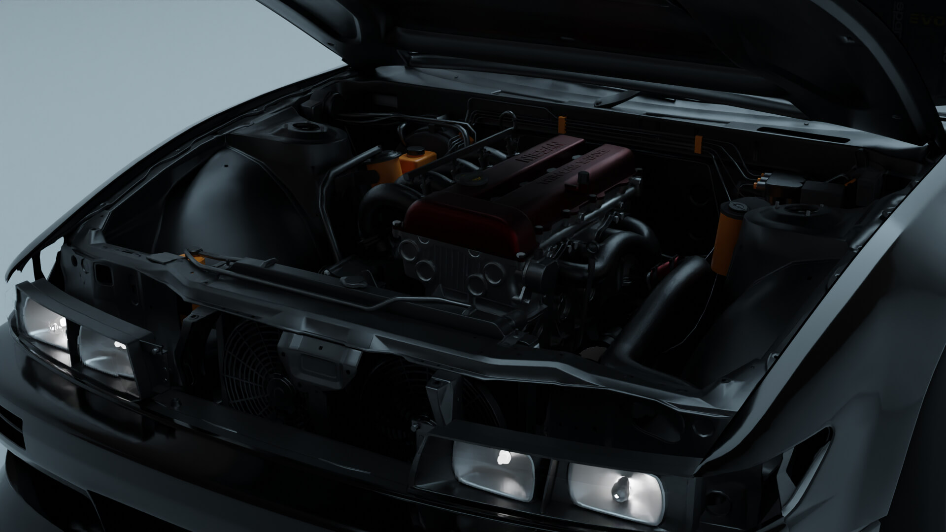 Nissan S13 Racing - 3D Model by BILAL AHMAD