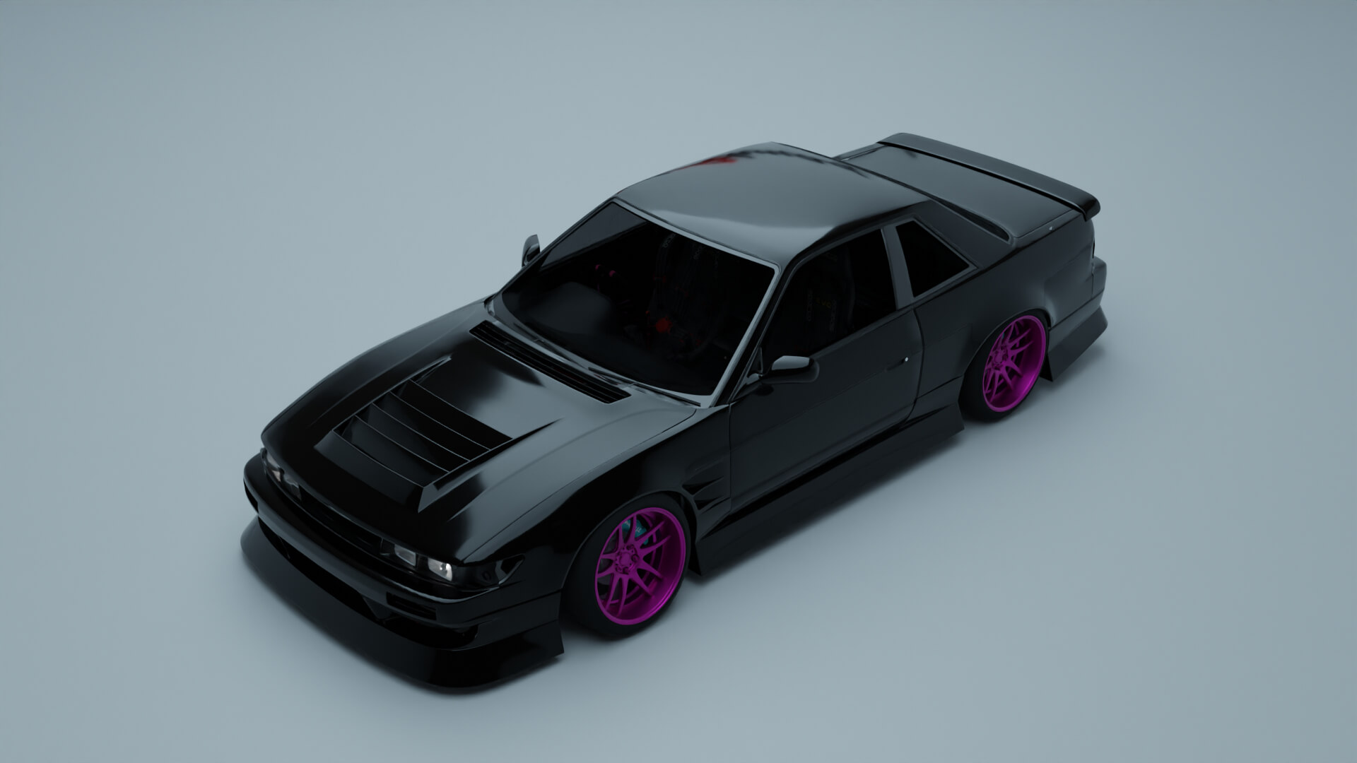 Nissan S13 Racing - 3D Model by BILAL AHMAD