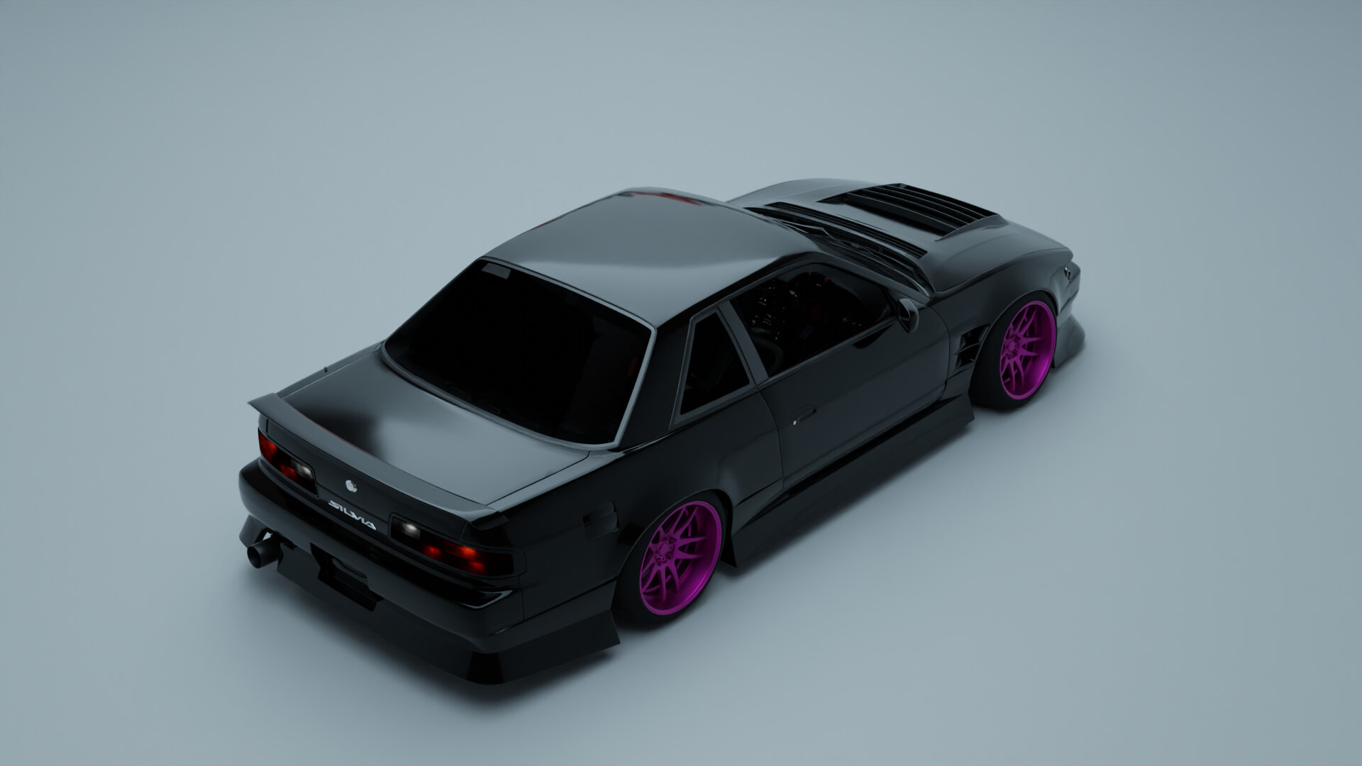 Nissan S13 Racing - 3D Model by BILAL AHMAD