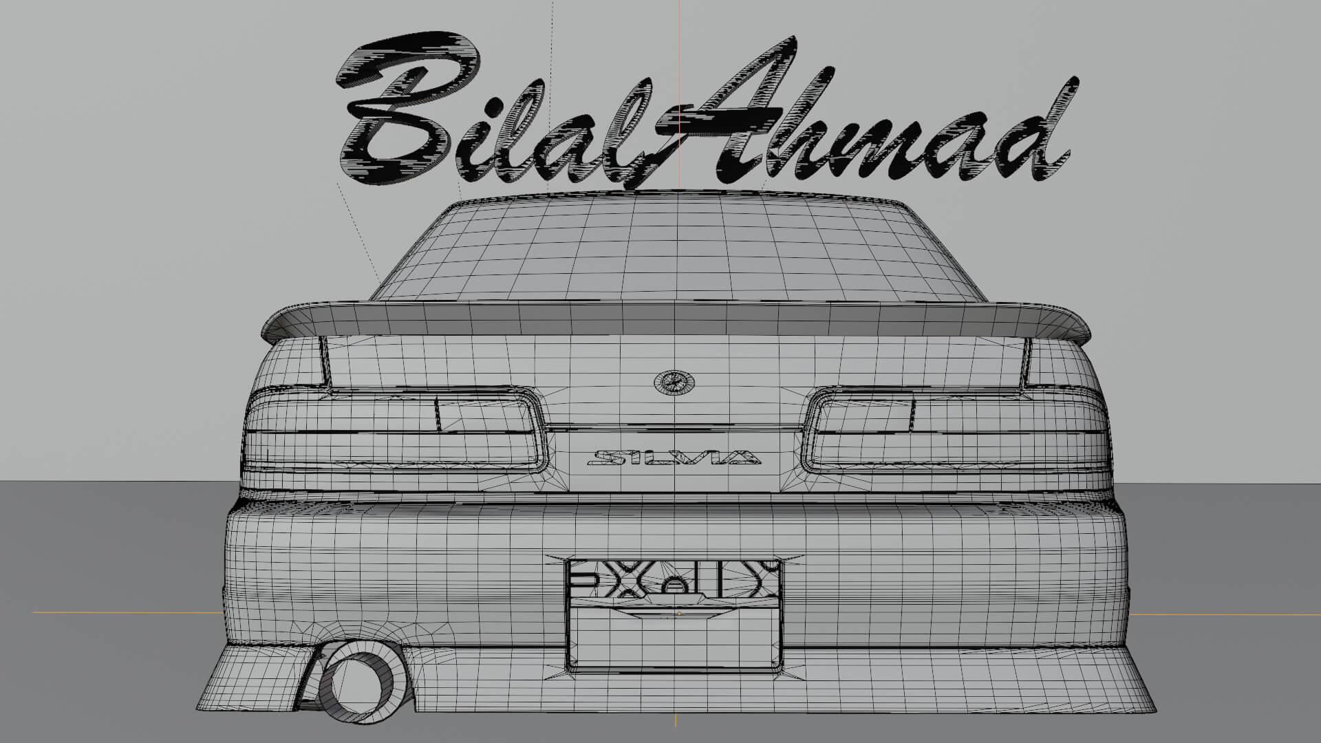 Nissan S13 Racing - 3D Model by BILAL AHMAD