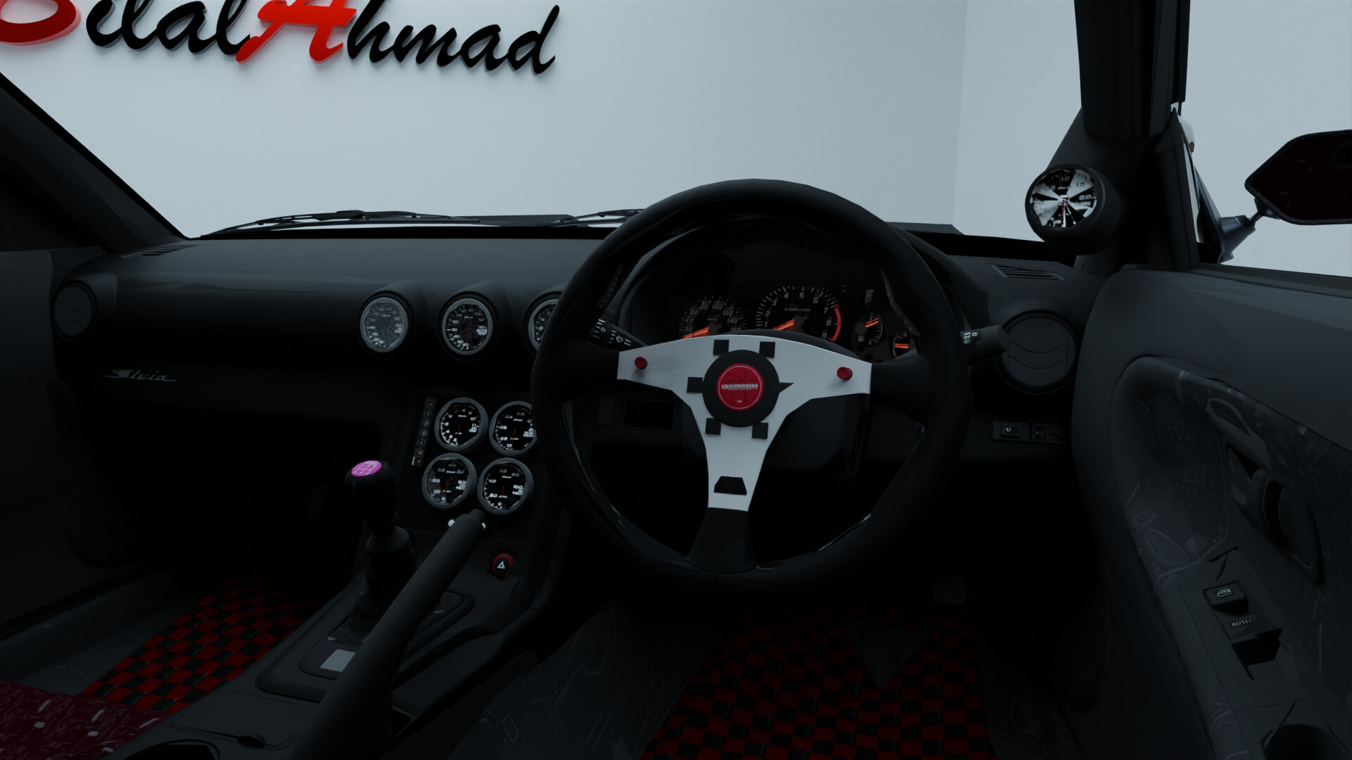 Nissan Silvia S13 - 3D Model by BILAL AHMAD