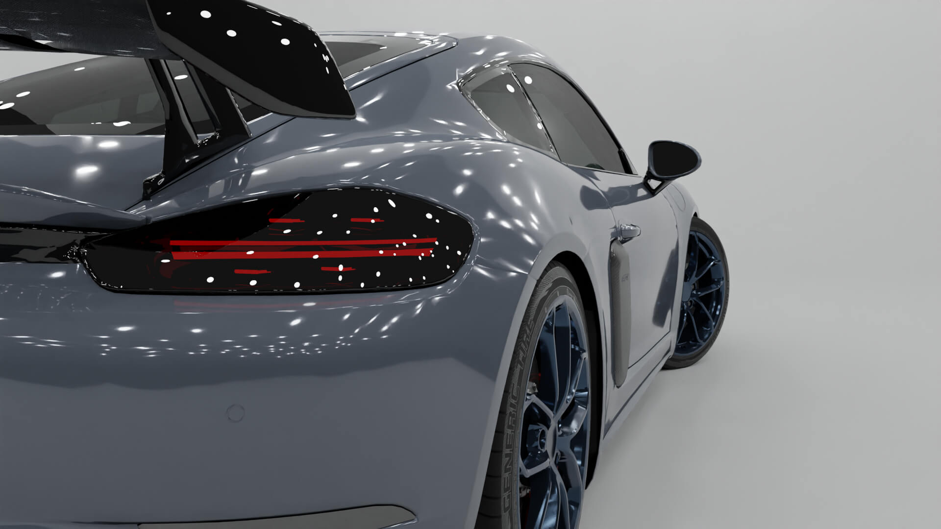 Porsche GT4 RS - 3D Model by BILAL AHMAD