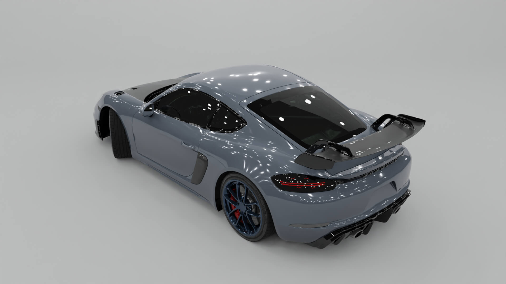 Porsche GT4 RS - 3D Model by BILAL AHMAD