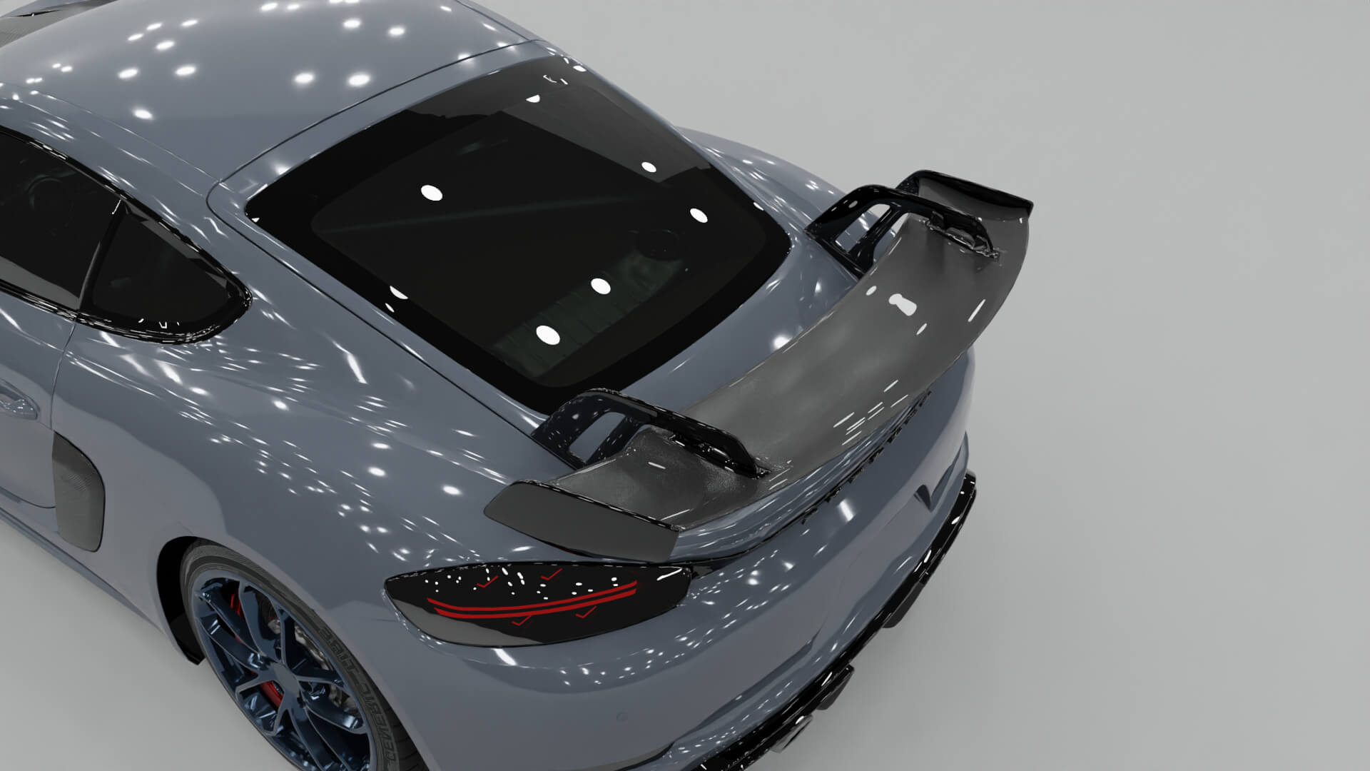 Porsche GT4 RS Rigged Model by BILAL AHMAD