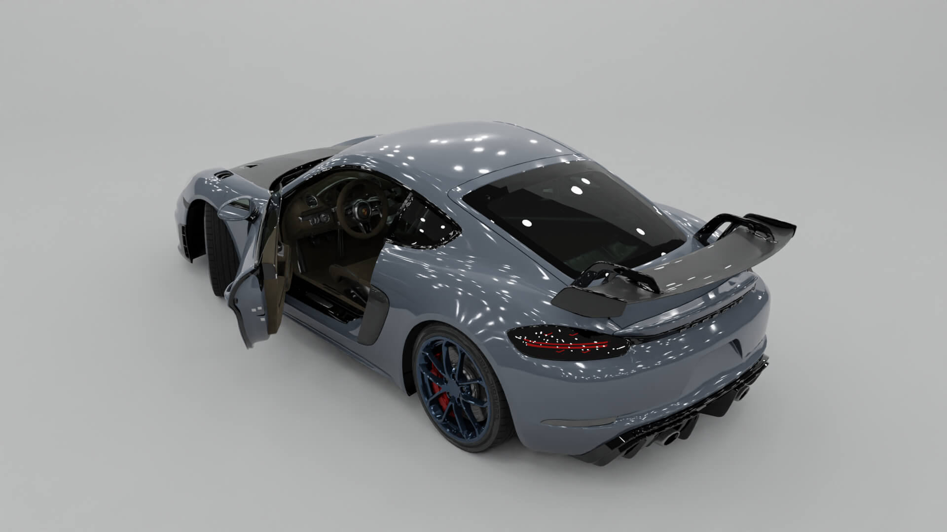 Porsche GT4 RS - 3D Model by BILAL AHMAD