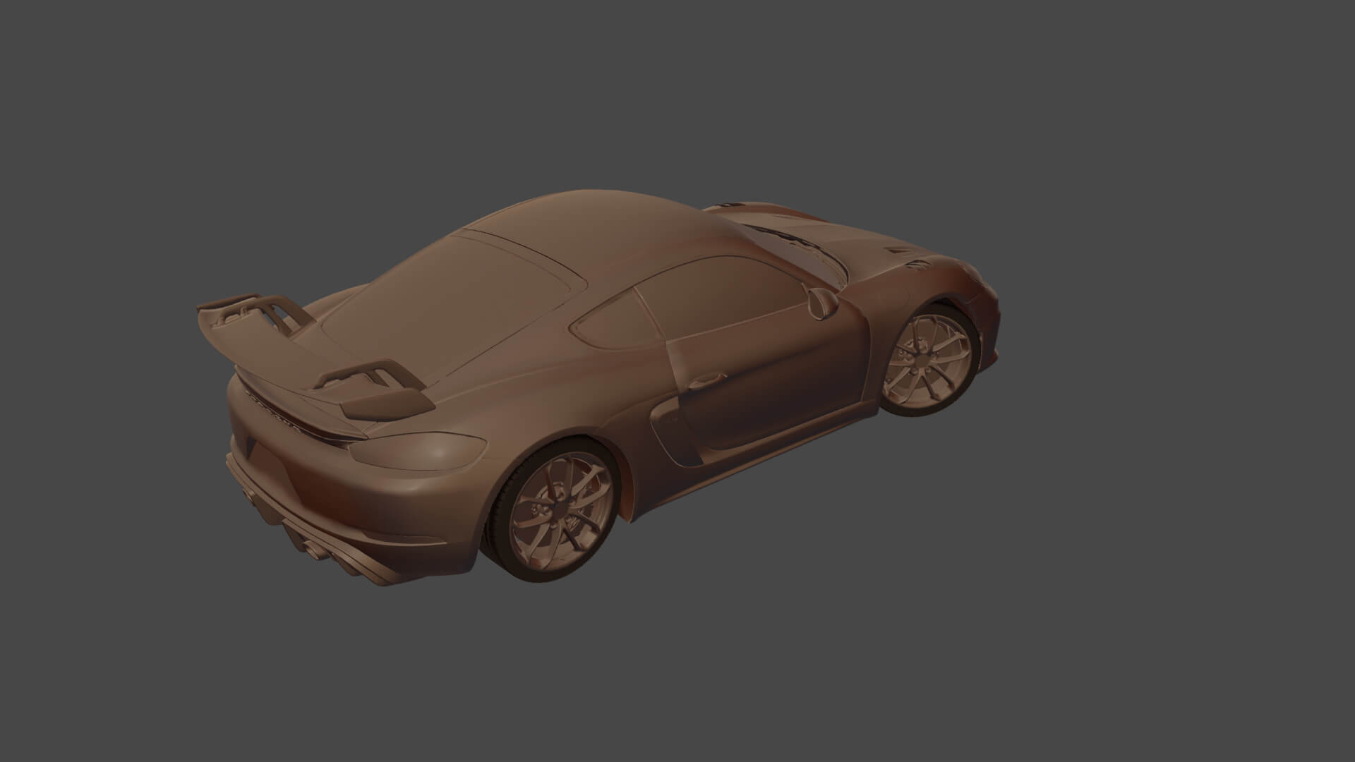 Porsche GT4 RS - 3D Model by BILAL AHMAD