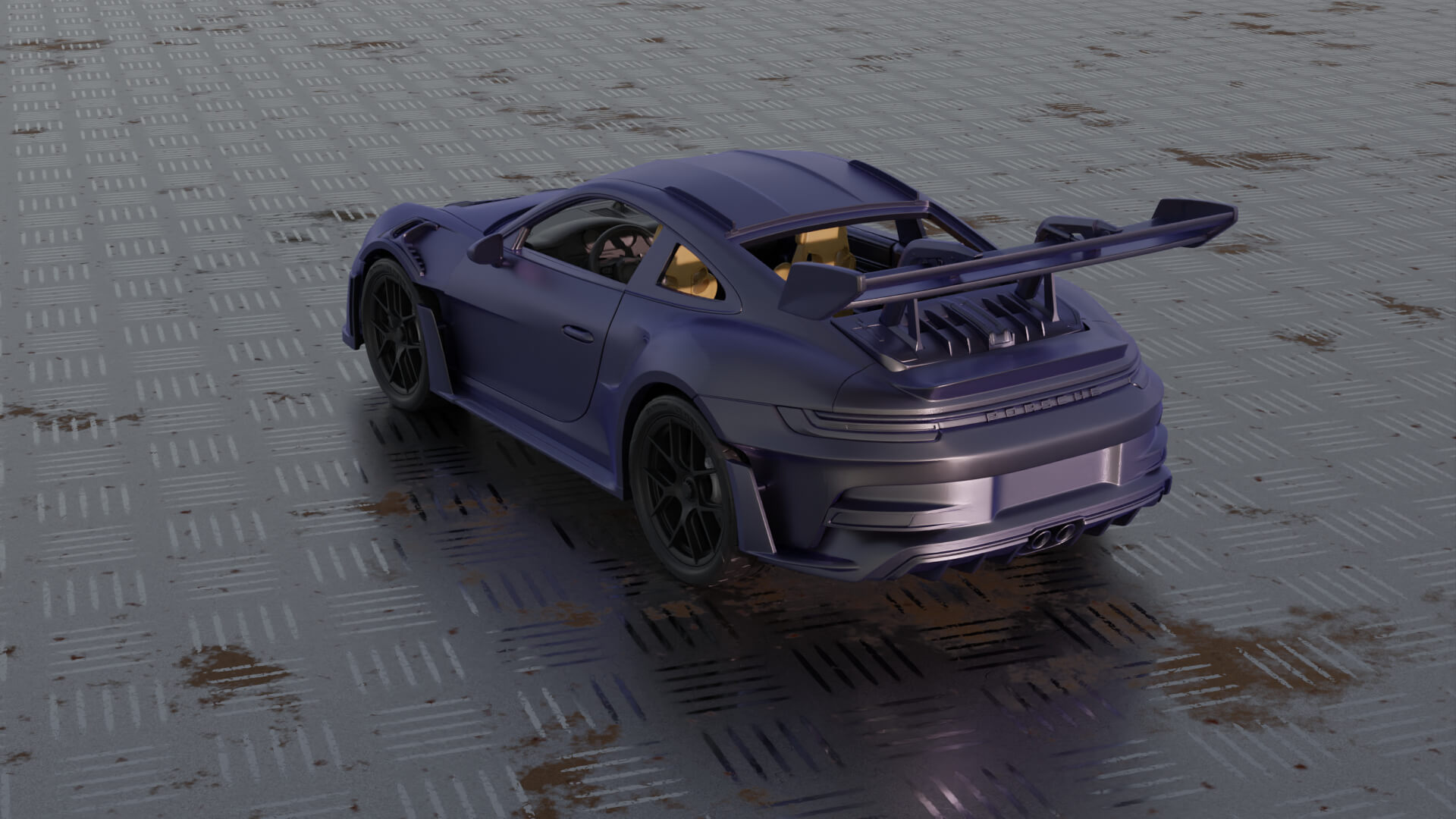 Porshe 992 Gt3Rs - 3D Print Model by BILAL AHMAD