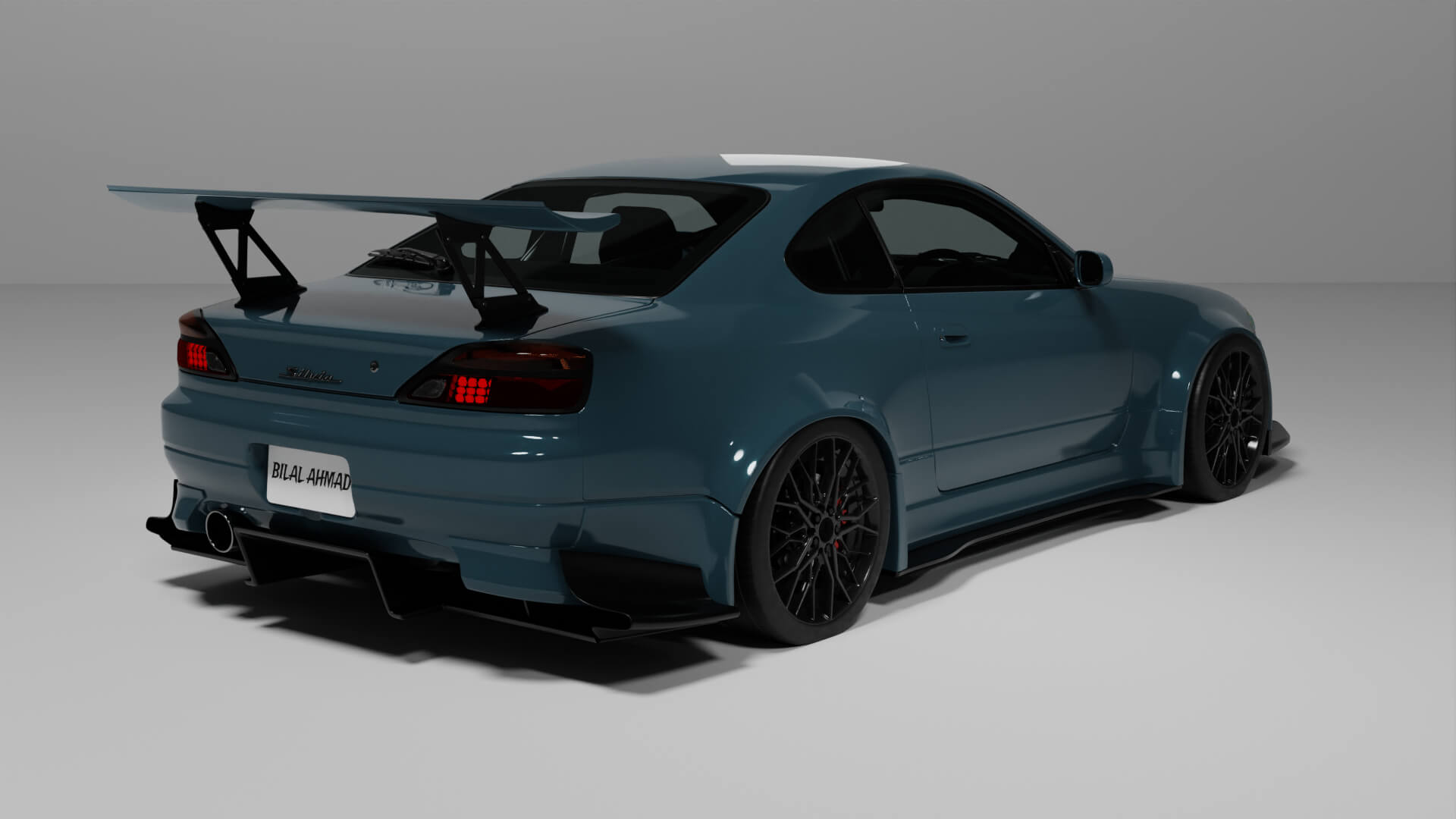Silvia S15 Widebody-Kit 3D Model by BILAL AHMAD