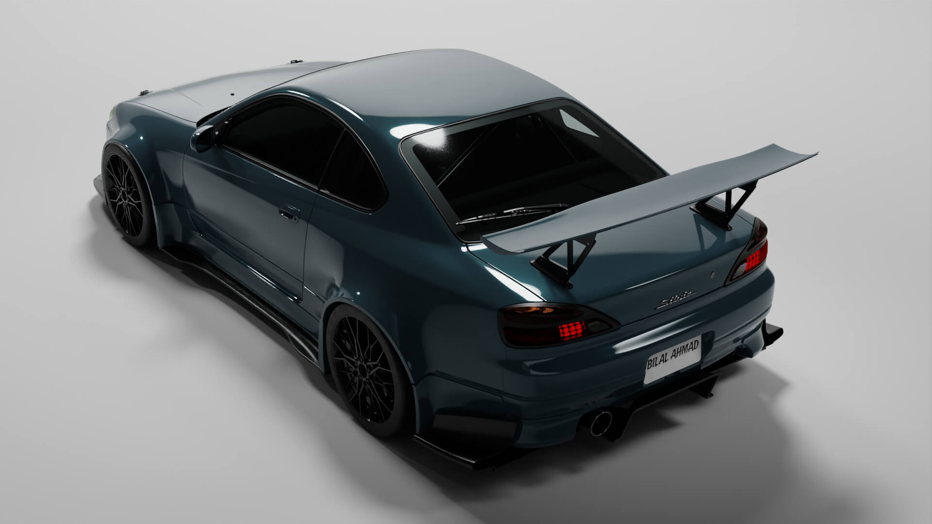Silvia S15 Widebody-Kit 3D Model by BILAL AHMAD