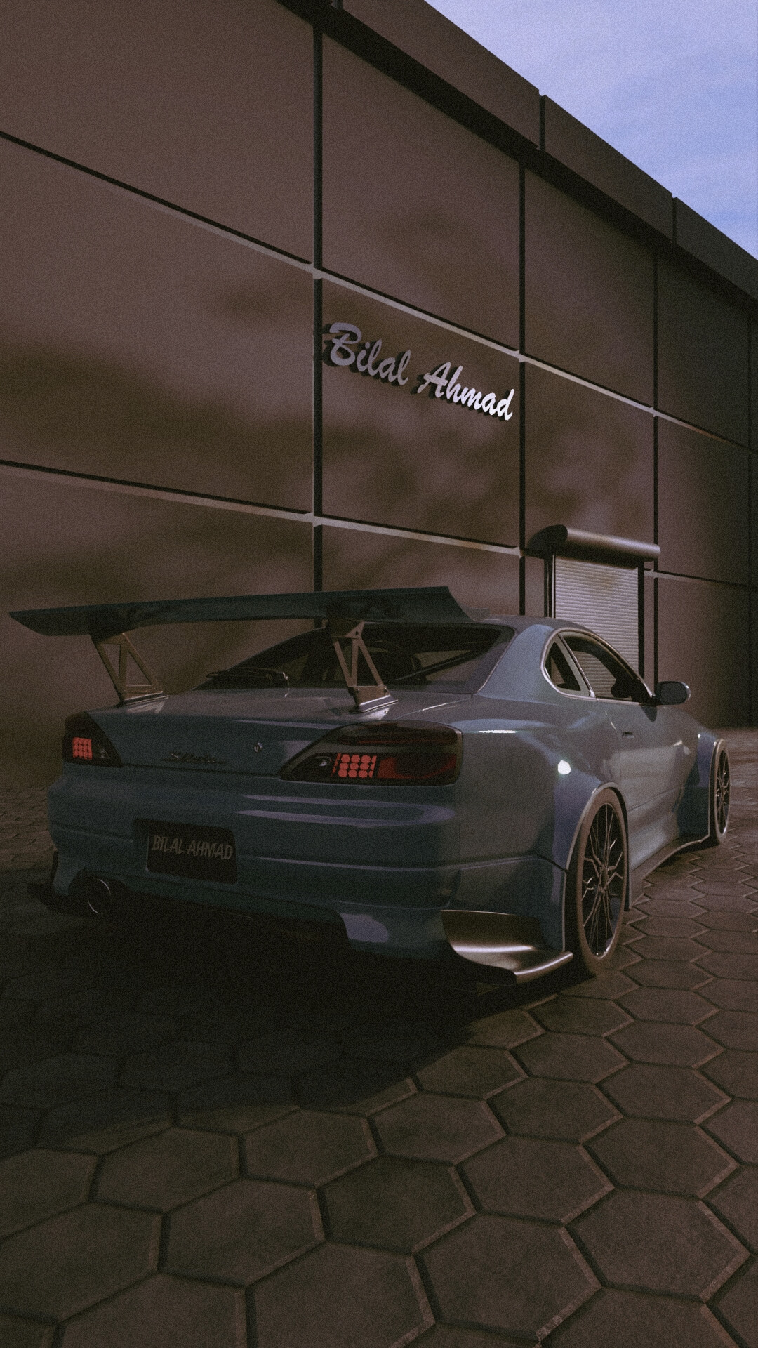 Silvia S15 Widebody-Kit 3D Model by BILAL AHMAD