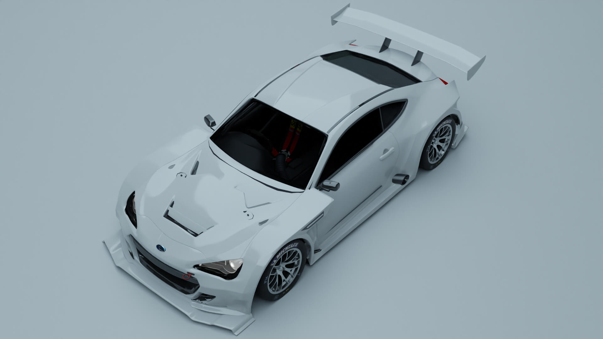 Subaru BRZ GT300 - 3D Model by BILAL AHMAD