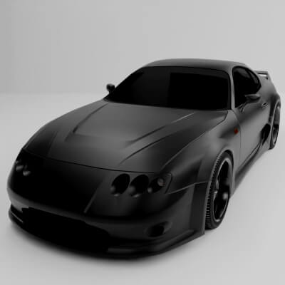 Supra Darkstorm - 3D Model by BILAL AHMAD