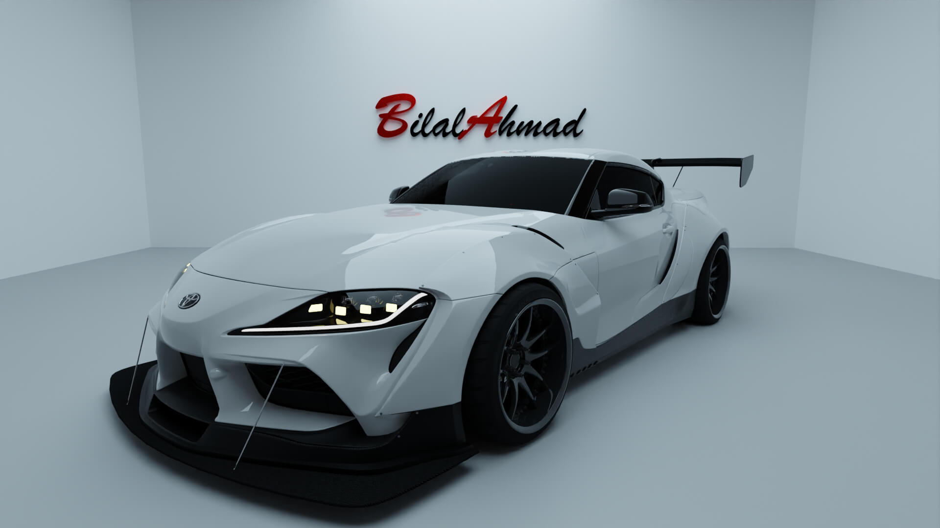 Toyota GR Supra GT3 - 3D Model by BILAL AHMAD