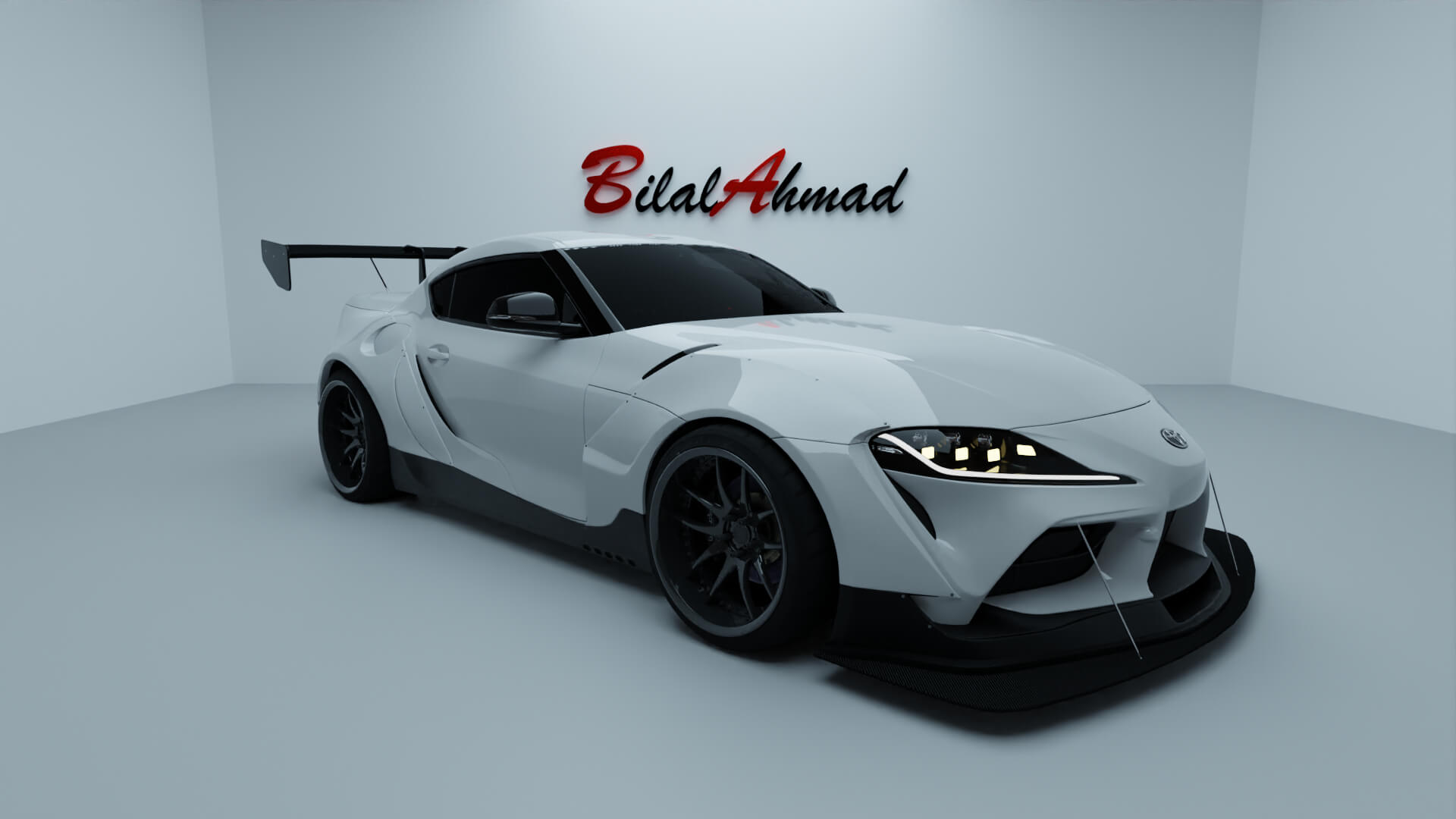 Toyota GR Supra GT3 - 3D Model by BILAL AHMAD
