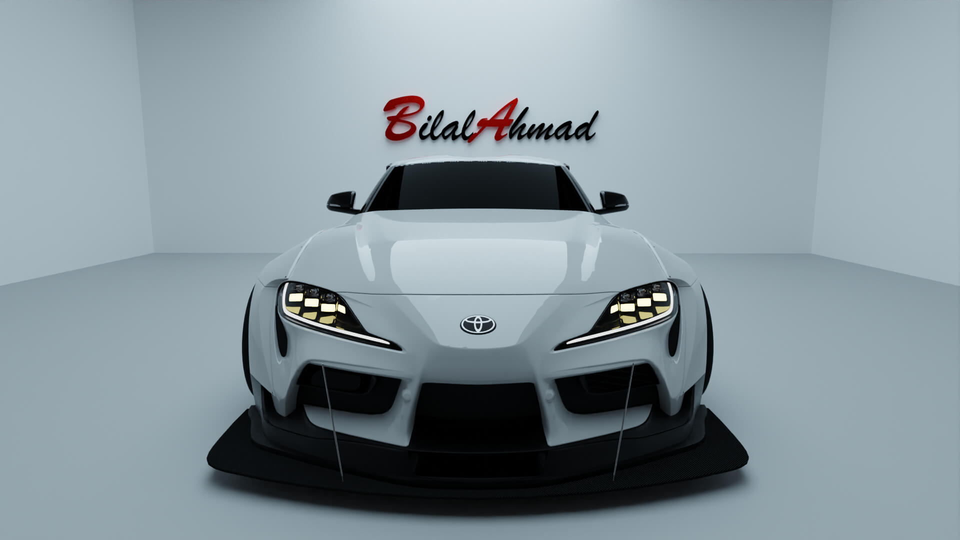 Toyota GR Supra GT3 - 3D Model by BILAL AHMAD