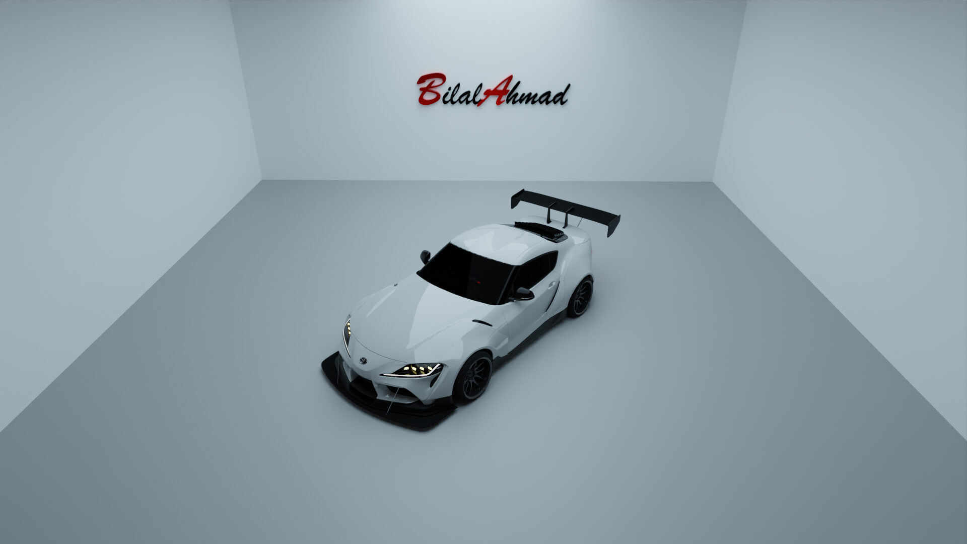 Toyota GR Supra GT3 - 3D Model by BILAL AHMAD