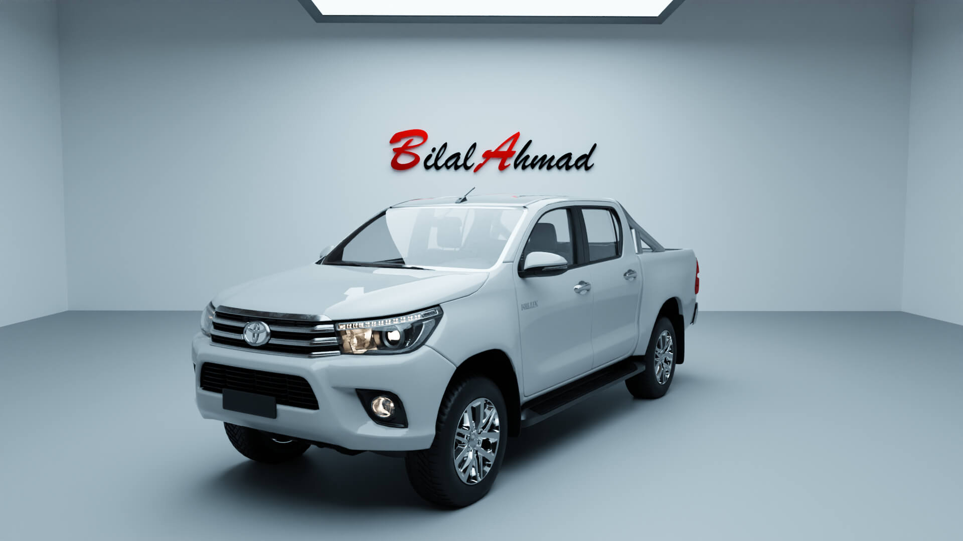 Toyota Hilux 2016 - 3D Model by BILAL AHMAD