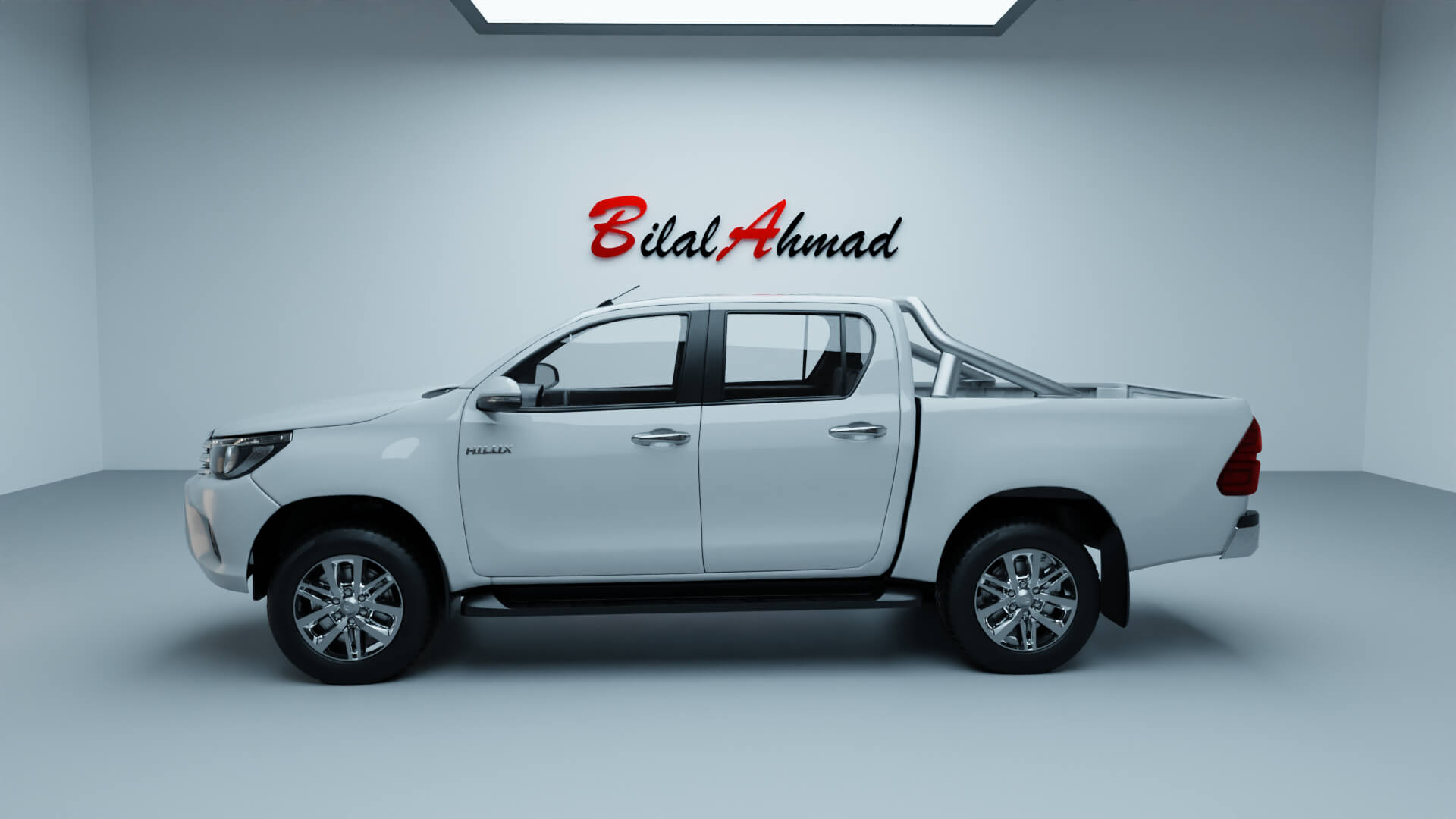 Toyota Hilux 2016 - 3D Model by BILAL AHMAD