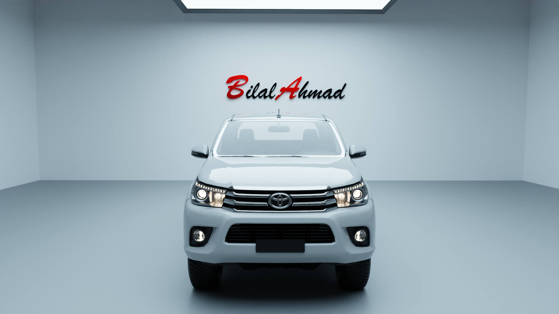 Toyota Hilux 2016 - 3D Model by BILAL AHMAD