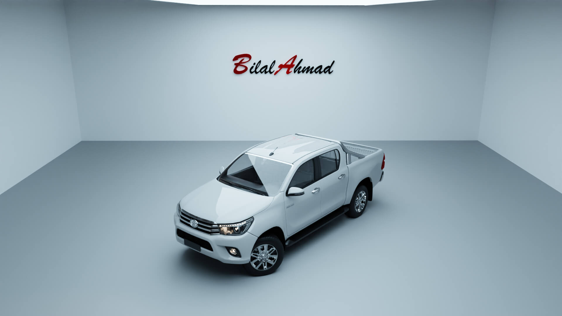 Toyota Hilux 2016 - 3D Model by BILAL AHMAD
