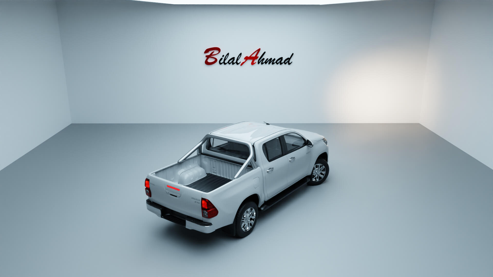 Toyota Hilux 2016 - 3D Model by BILAL AHMAD
