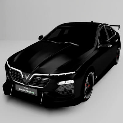 VinFast Lux Turbo Wangan - 3D Model by BILAL AHMAD