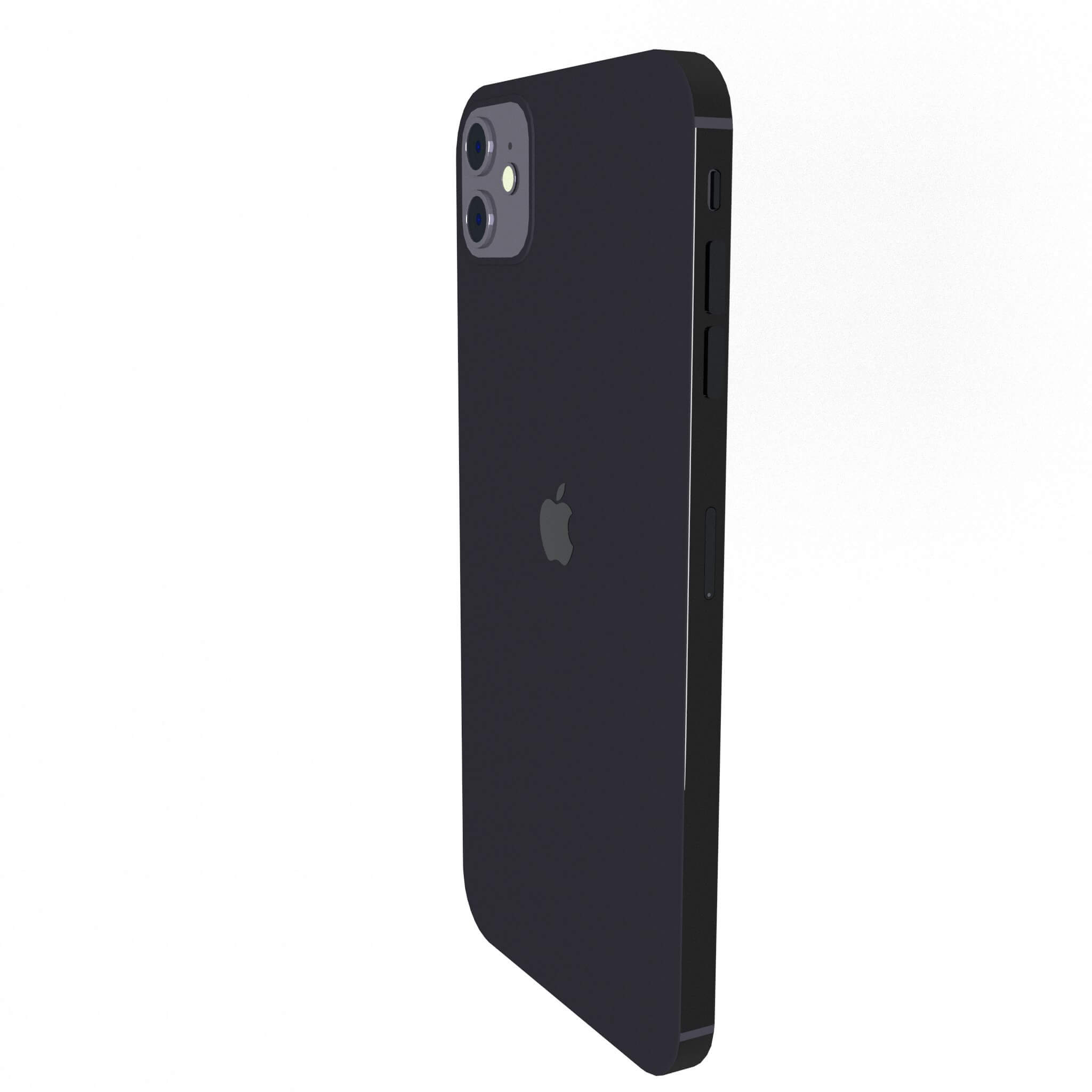 Apple iPhone Black - 3D Model by BILALGOK