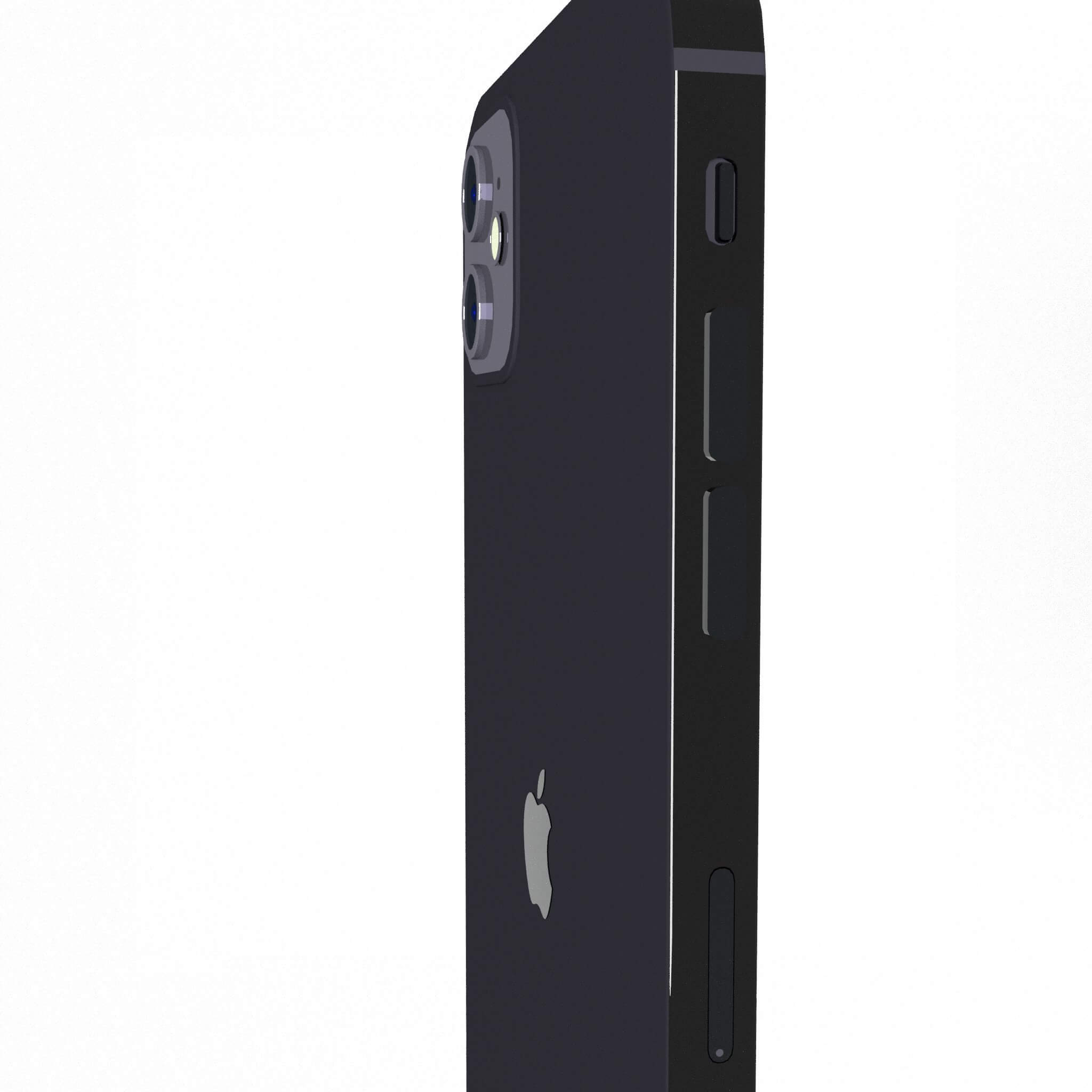 Apple iPhone Black - 3D Model by BILALGOK