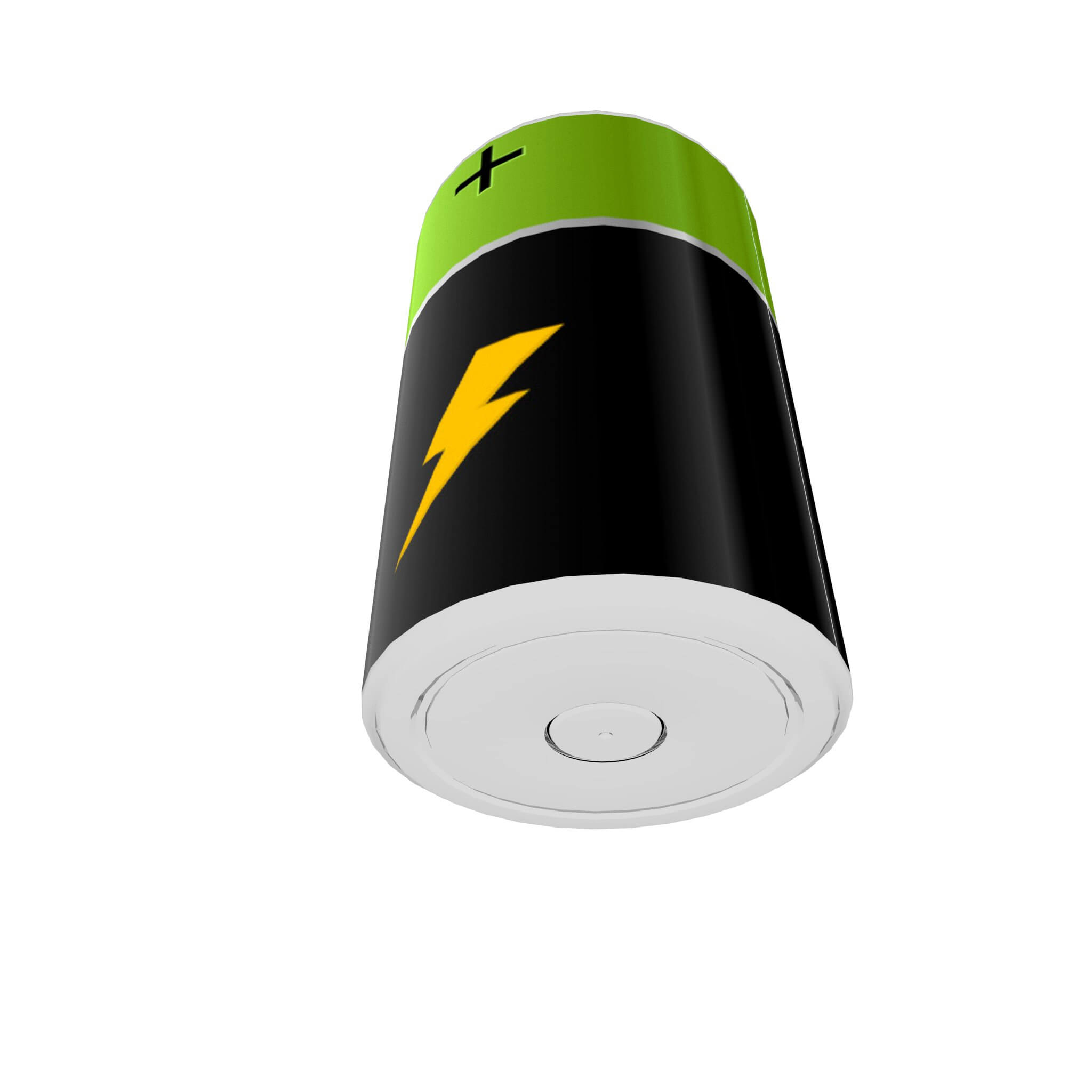 Realistic Battery - 3D Model by BILALGOK