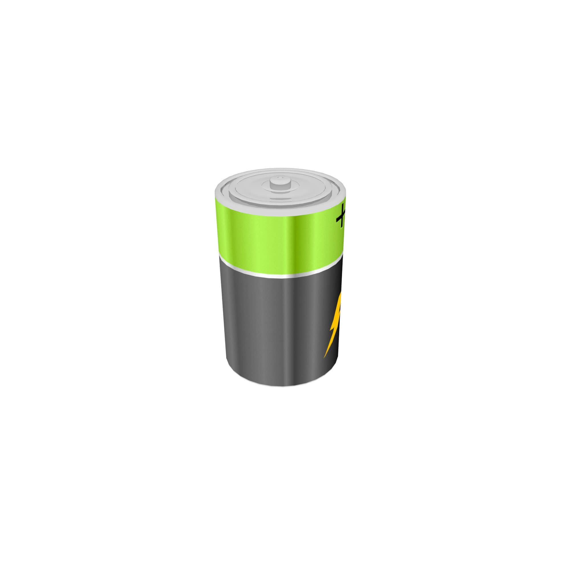 Realistic Battery - 3D Model by BILALGOK