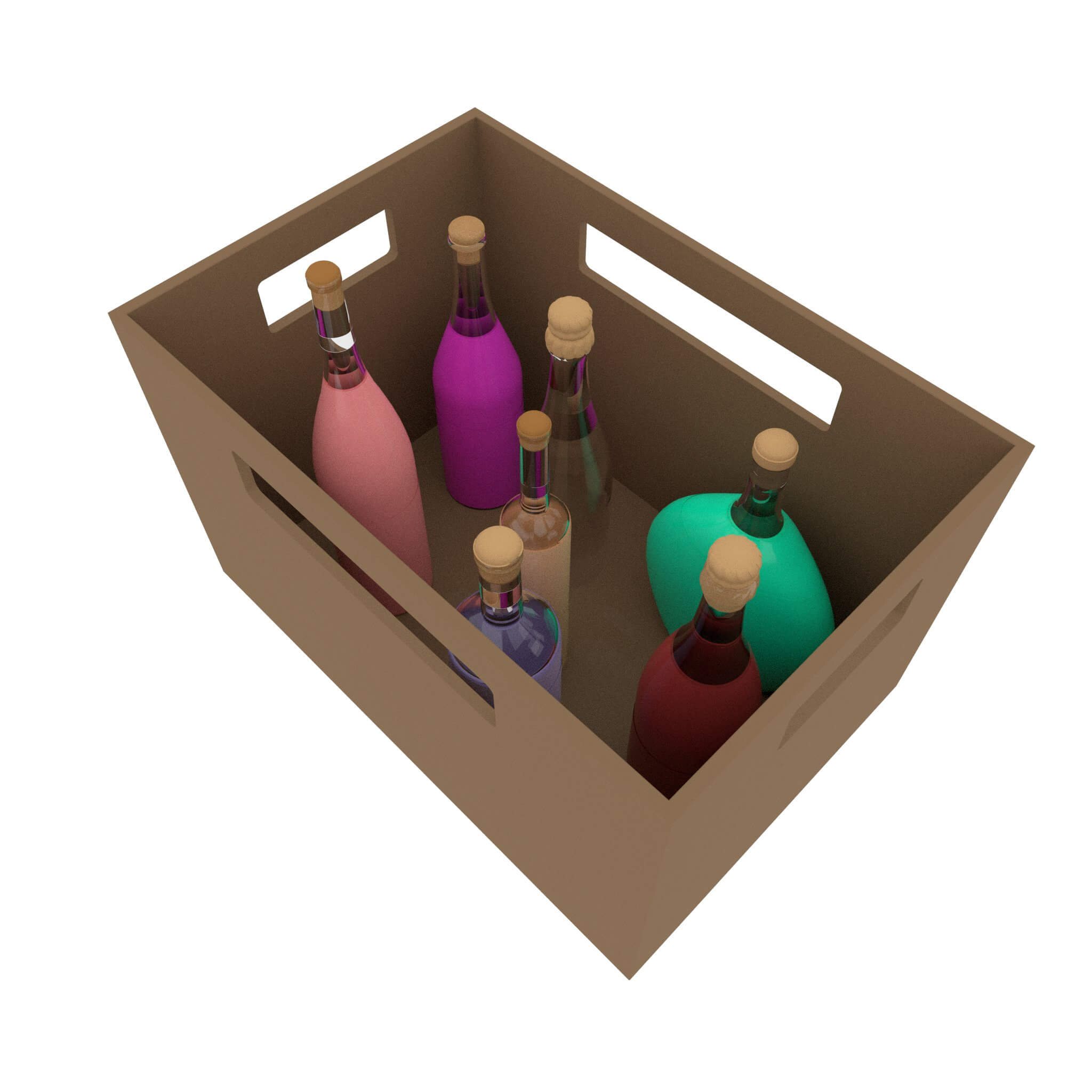 Realastic Bottle Safe - 3D Model by BILALGOK