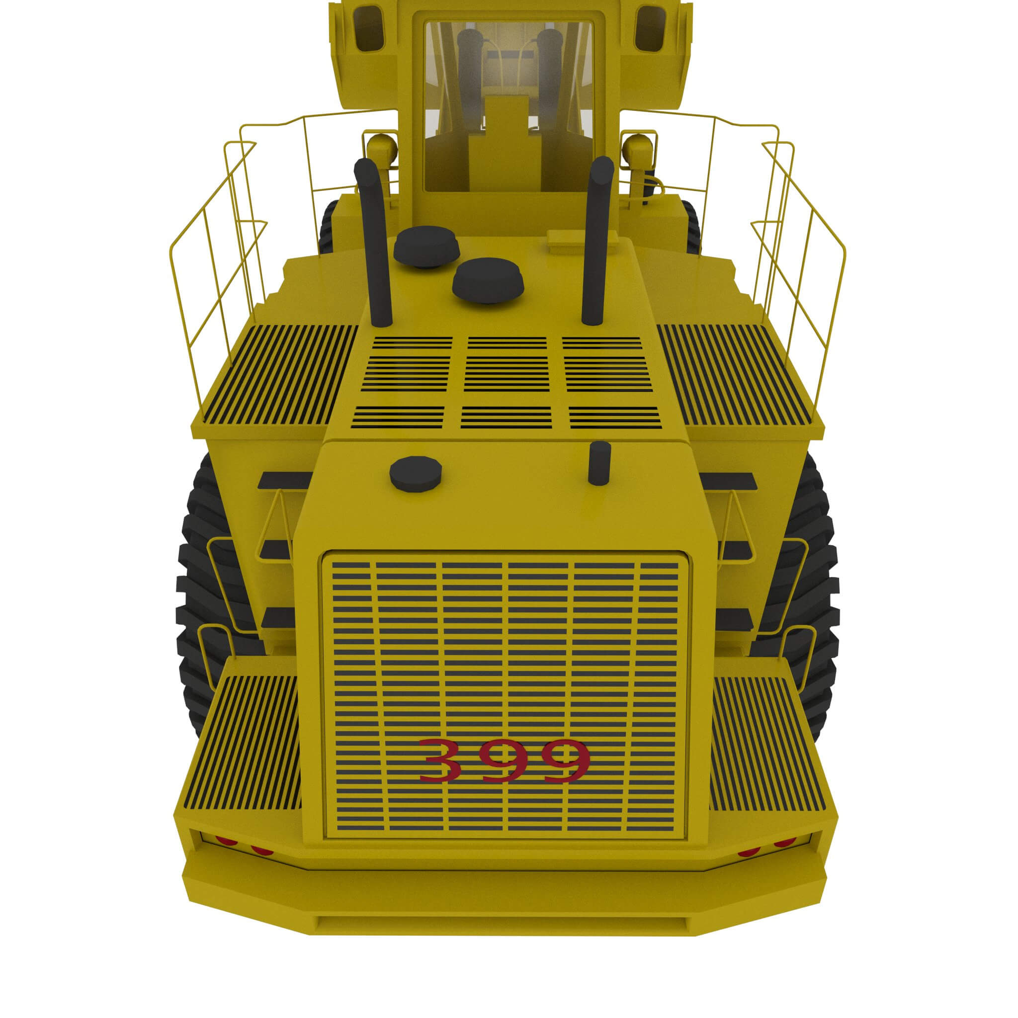 Realistic Bulldozer - 3D Model by BILALGOK