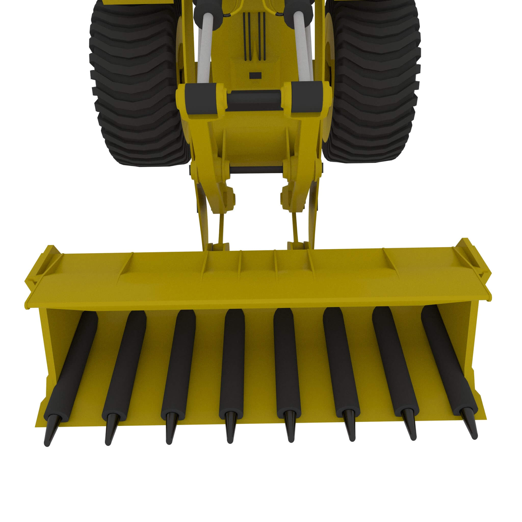 Realistic Bulldozer - 3D Model by BILALGOK