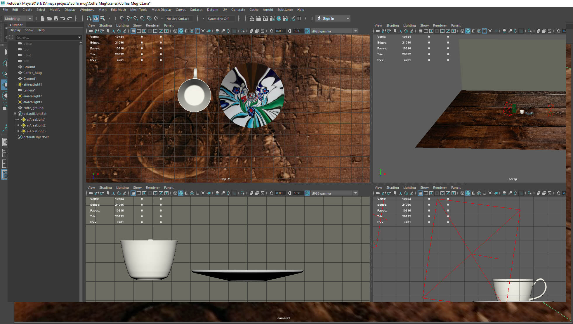 Coffee Cup Mug - 3D Model by BILALGOK