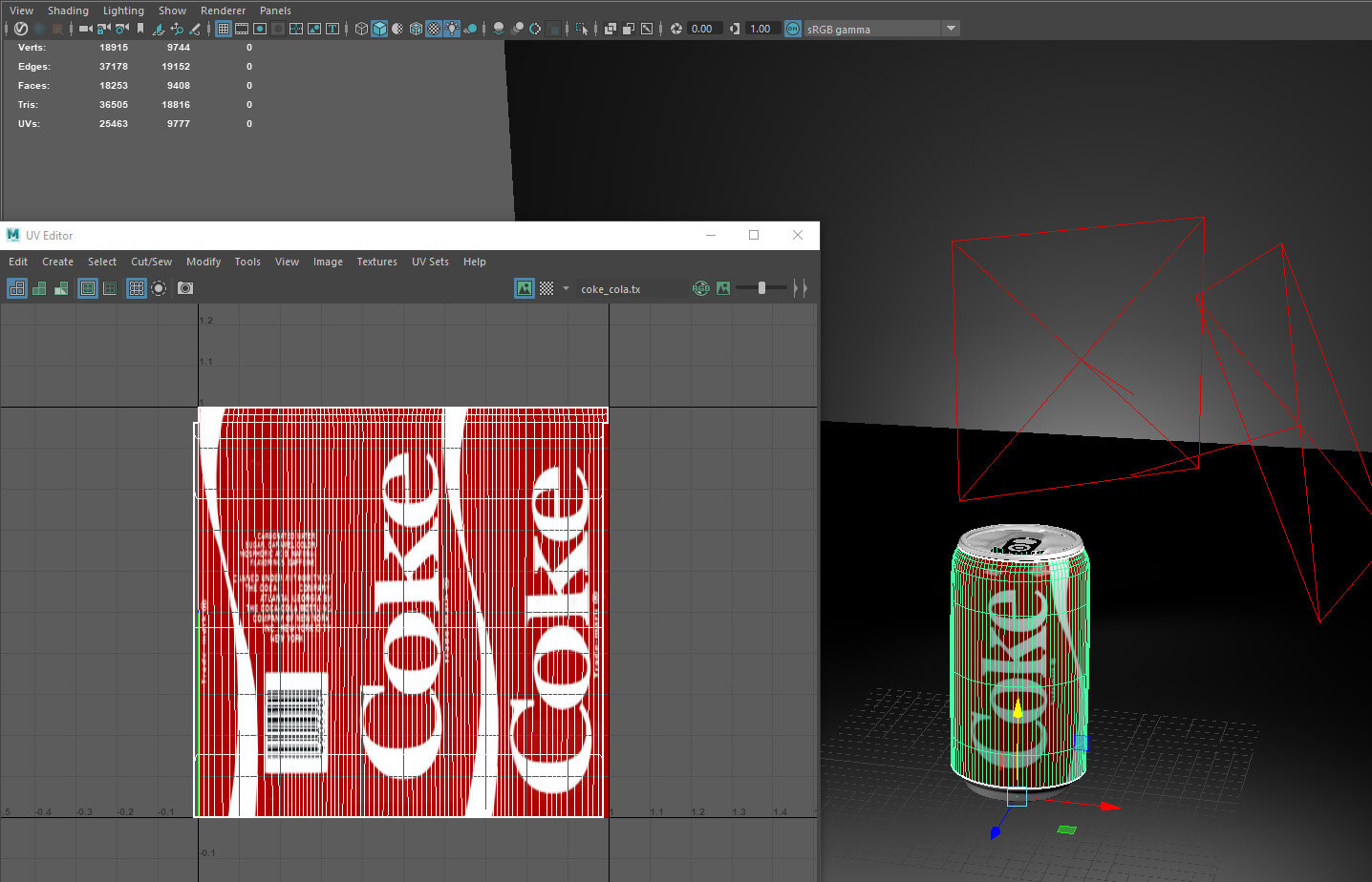 Cola Coke Drink - 3D Model by BILALGOK