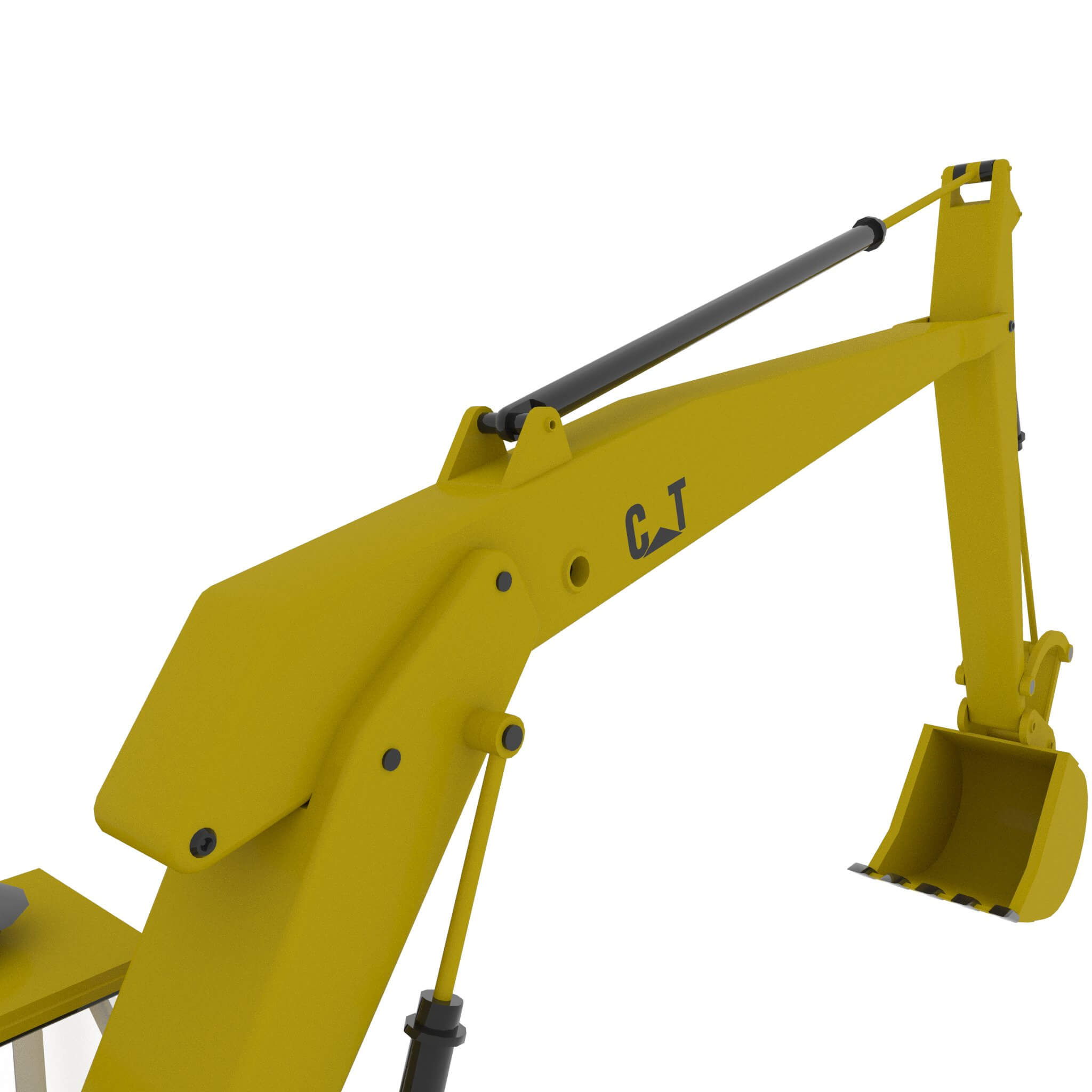 Detailed Excavator - 3D Model by BILALGOK