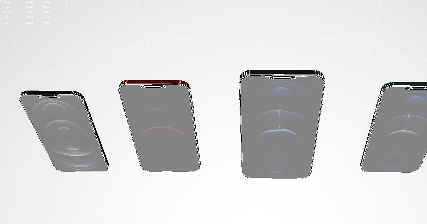 iPhone Collection - 3D Model by BILALGOK