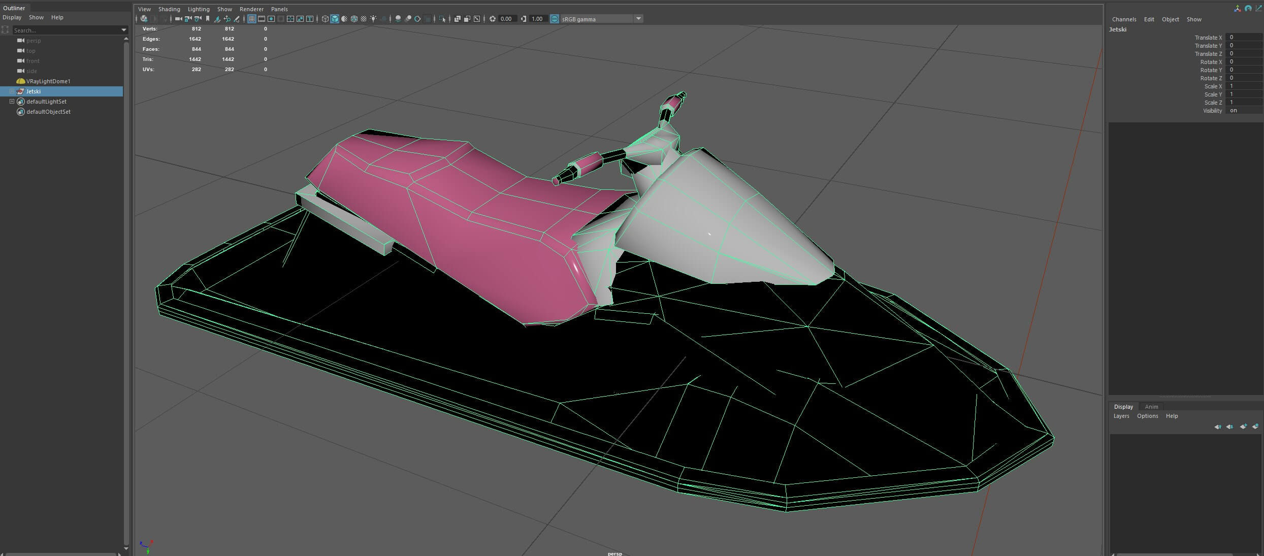 Realistic Jet Ski - 3D Model by BILALGOK