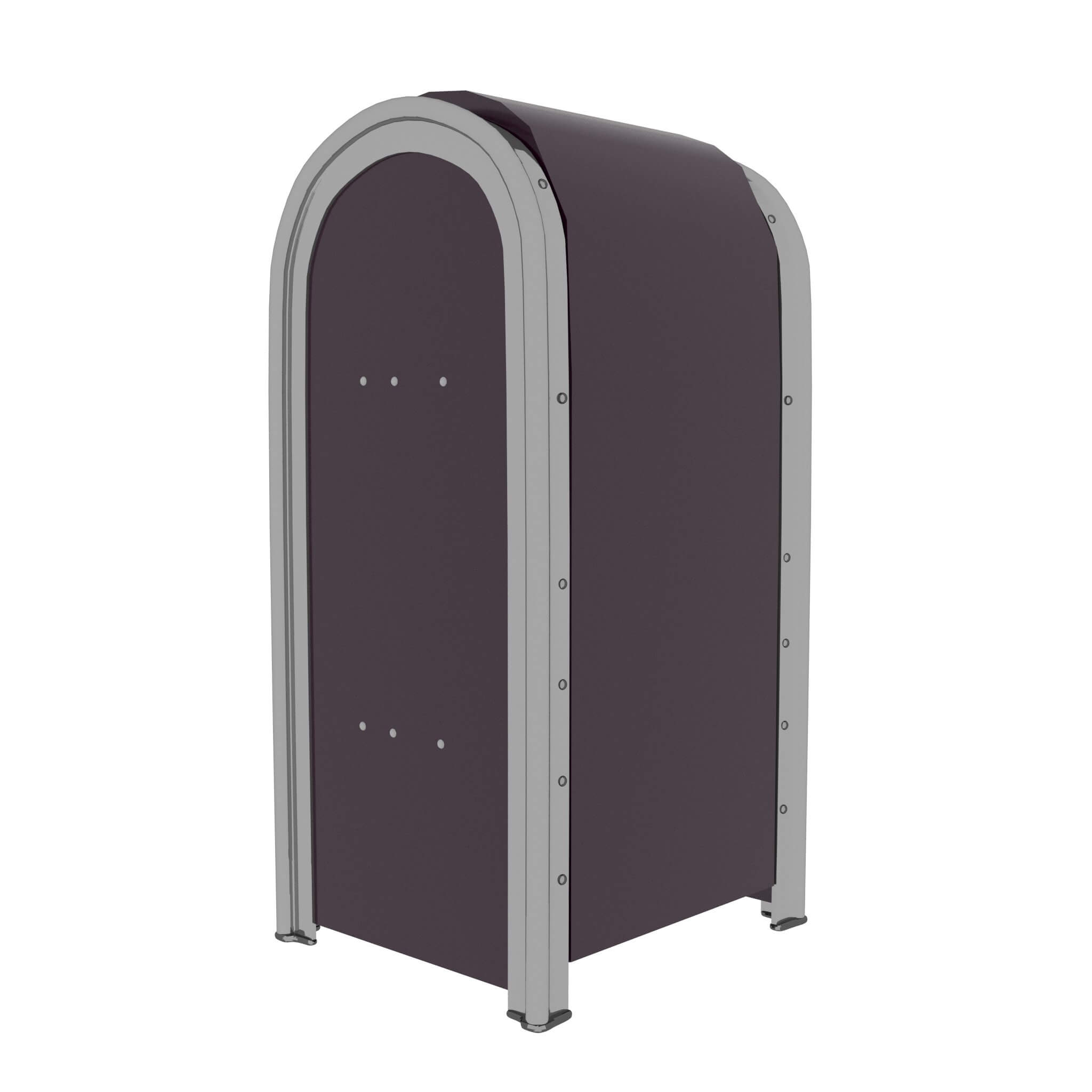 Trash Can and Mailbox - 3D Model by BILALGOK