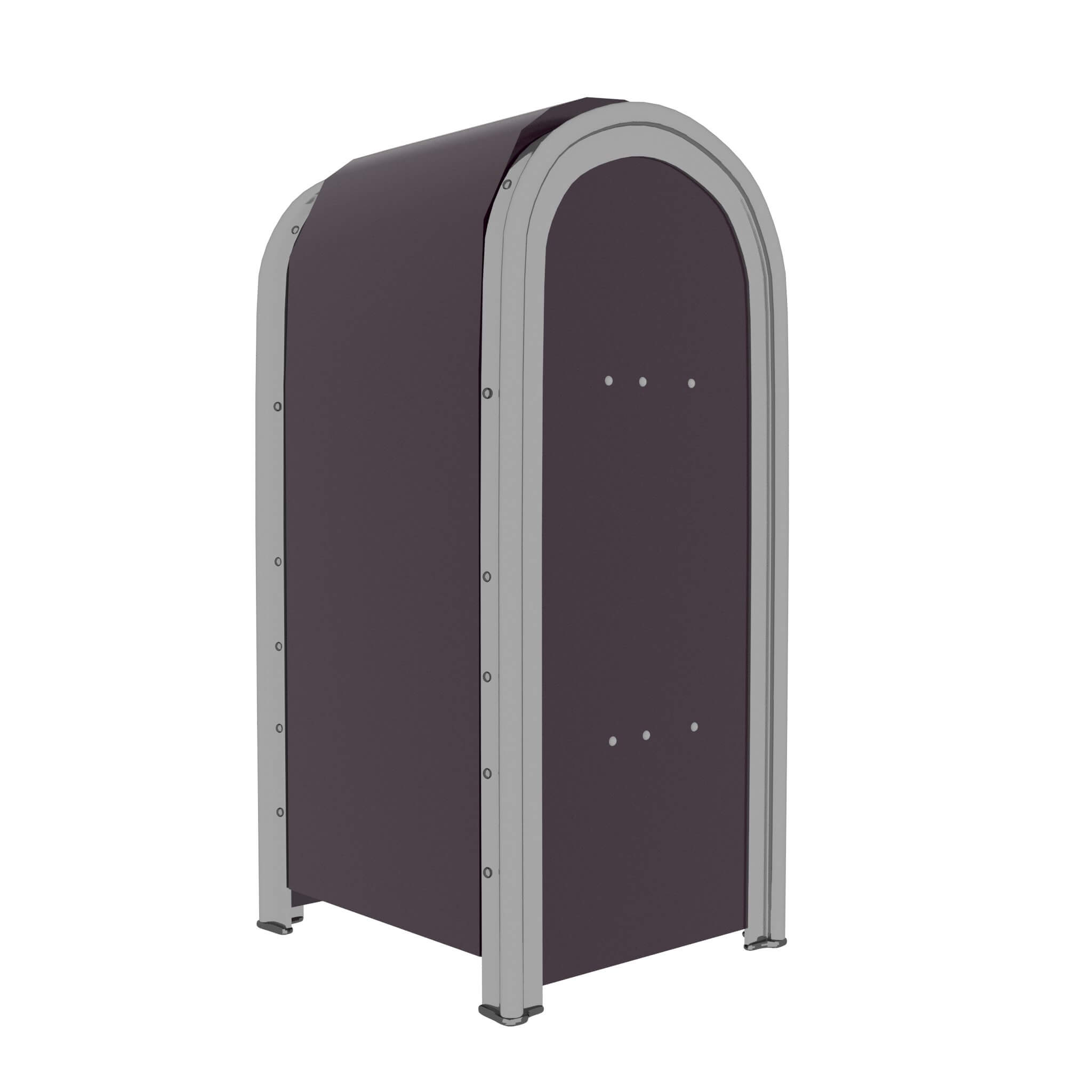 Trash Can and Mailbox - 3D Model by BILALGOK